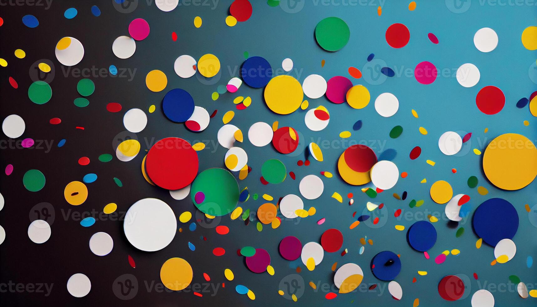 Backgrounds abstract celebration backdrop decoration multi colored confetti illustration A ...