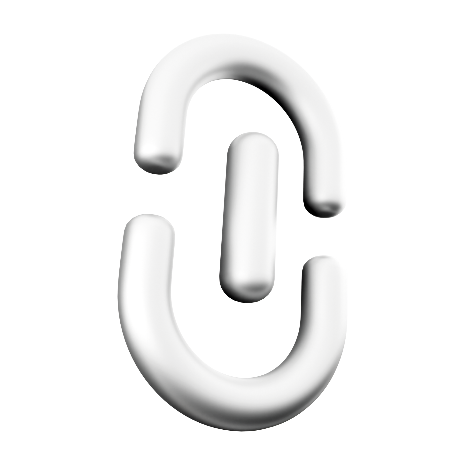 3d Rendering Hyperlink Icon 3d Render Item Like A Word Or Button That Points To Another