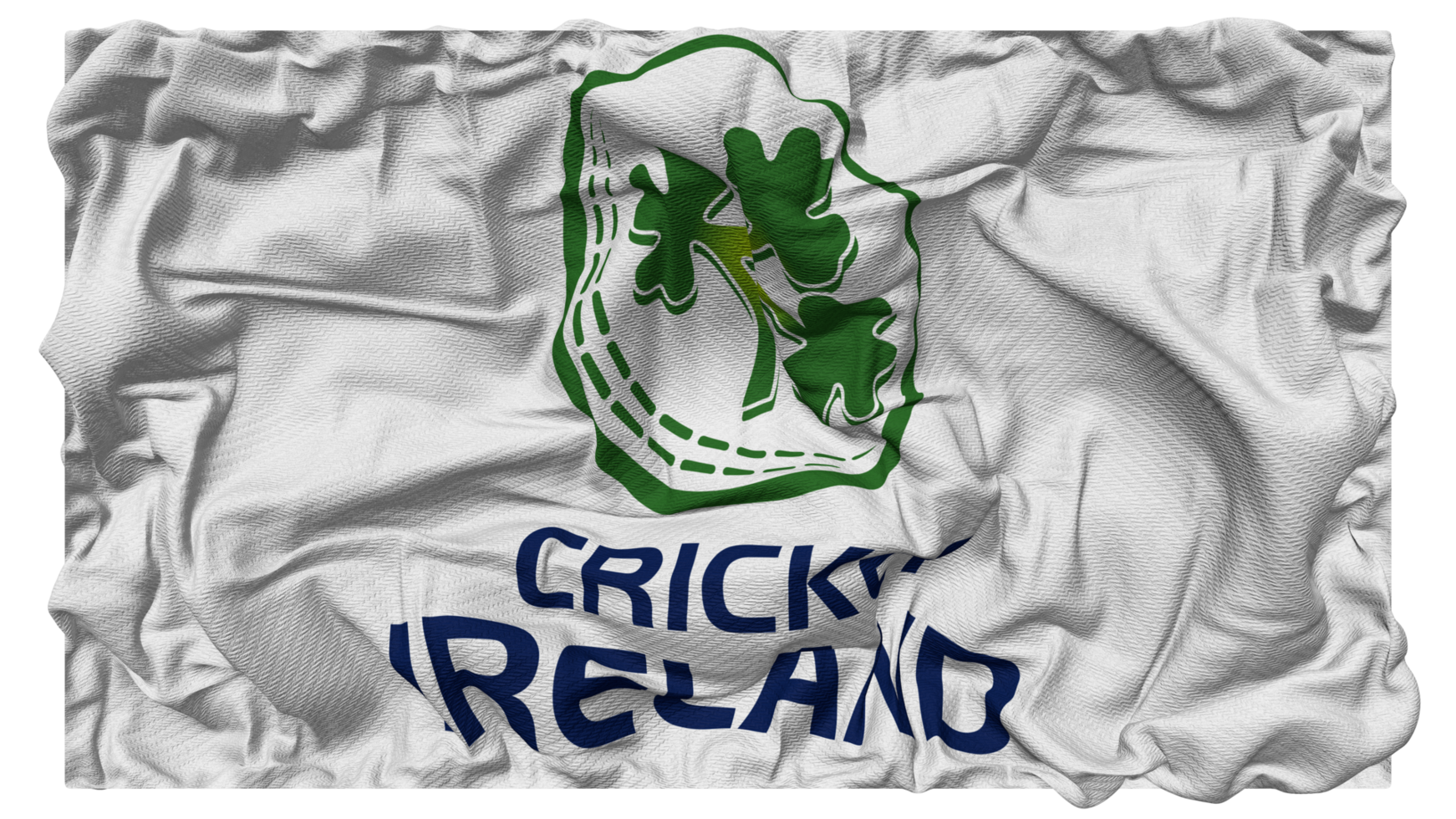 Cricket Ireland, CI Flag Waves with Realistic Bump Texture, Flag ... Cricket Ireland, CI Flag Waves with Realistic Bump Texture, Flag ...