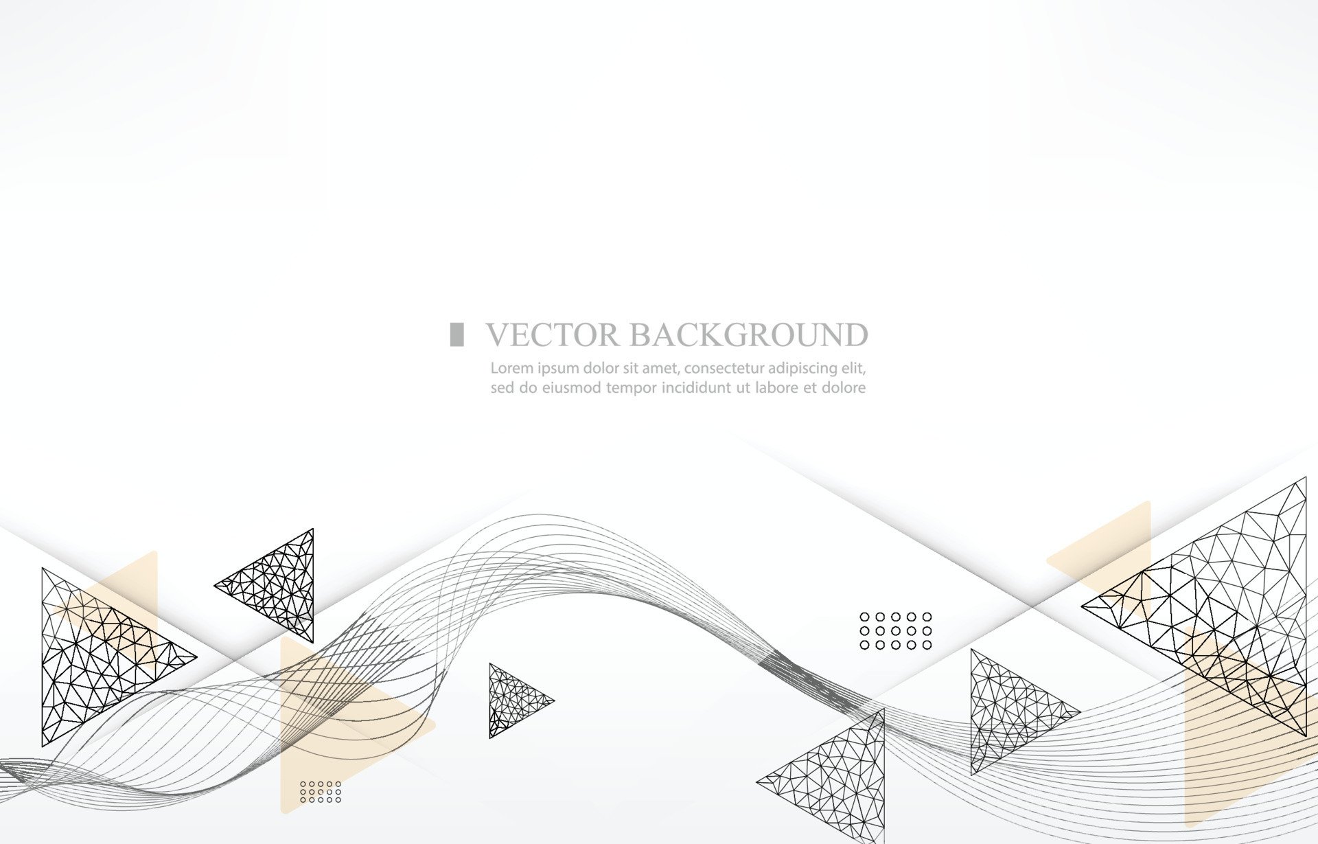White Vector Background Geometric Triangle Shape Abstract Wave Line 24627734 Vector Art At Vecteezy