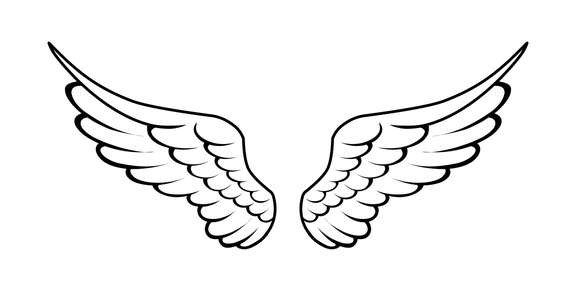 vector angel wings line art style 24634039 Vector Art at Vecteezy vector angel wings line art style 24634039 Vector Art at Vecteezy