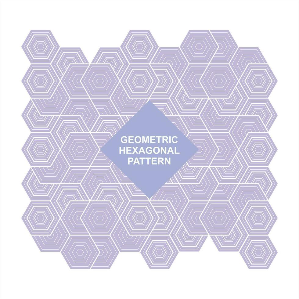 Geometric Hexagon Pattern Background Vibrant and Versatile Vector ...