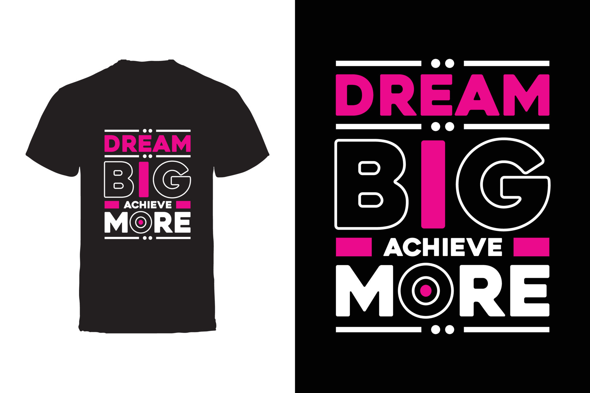 Vector T Shirt Design Motivational Quotes Typography Vector T Shirt