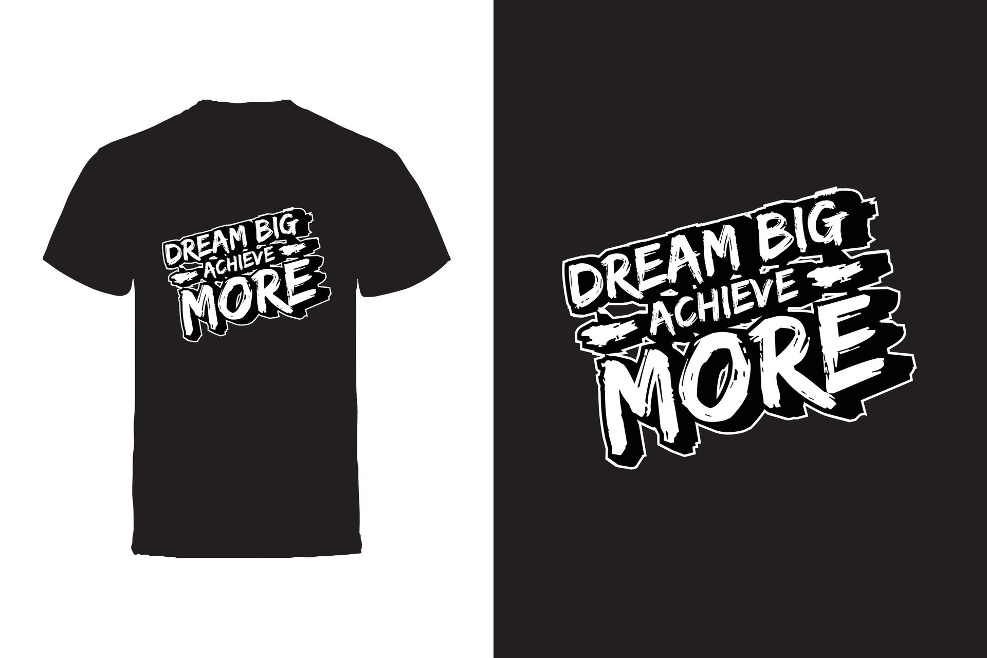 Vector T Shirt Design Motivational Quotes Typography Vector T Shirt