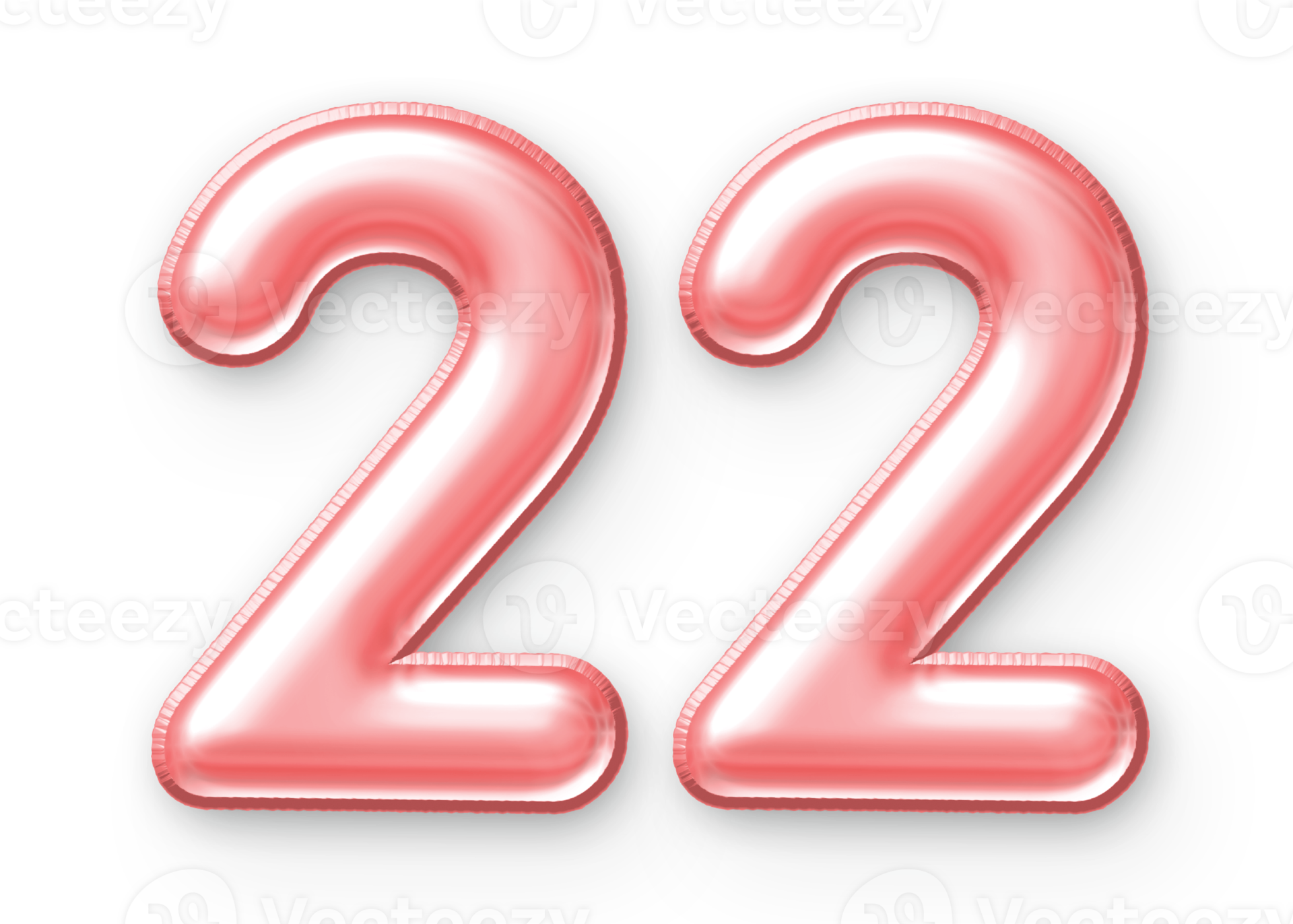 22 Number Balloon Pink 24652379 PNG 22-number-balloon-pink-24652379-png