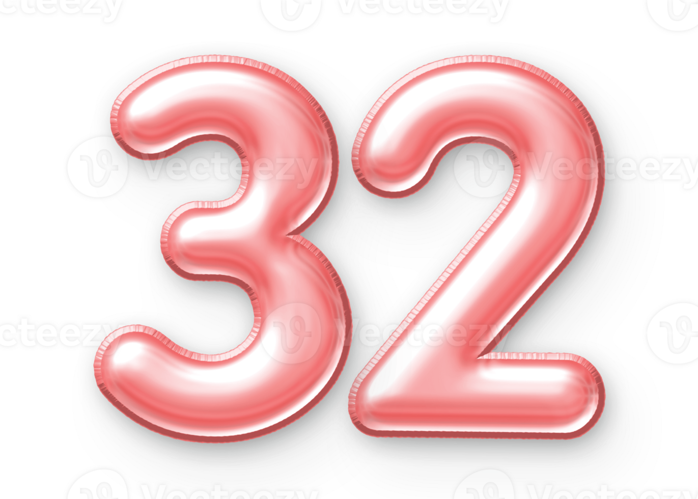 32 número globo rosado 24652440 PNG 32 número globo rosado 24652440 PNG