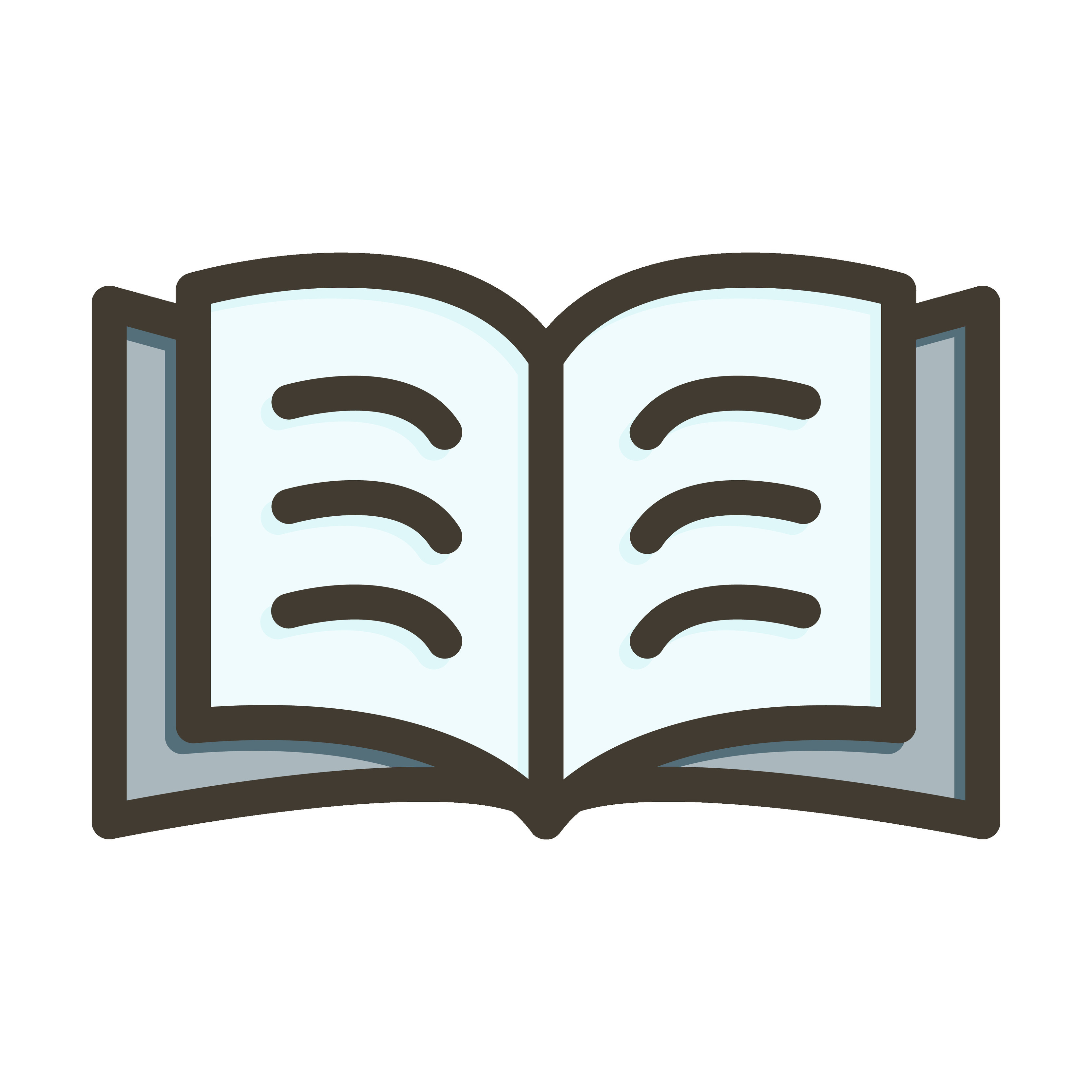 Book Vector Thick Line Filled Colors Icon Design 24657790 Vector Art at ...