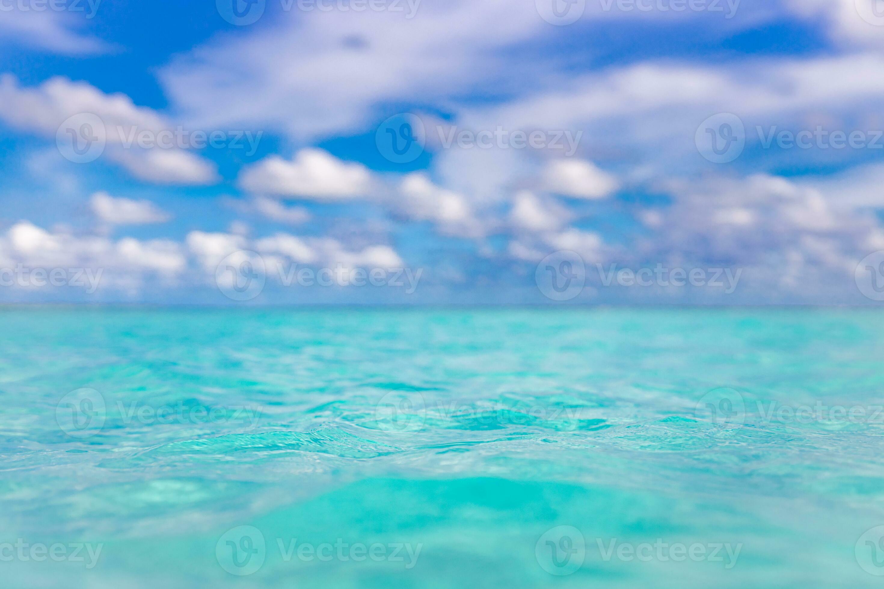 Blur landscape of the beautiful sea, cam water, blue shades with sky ... Blur landscape of the beautiful sea, cam water, blue shades with sky ...