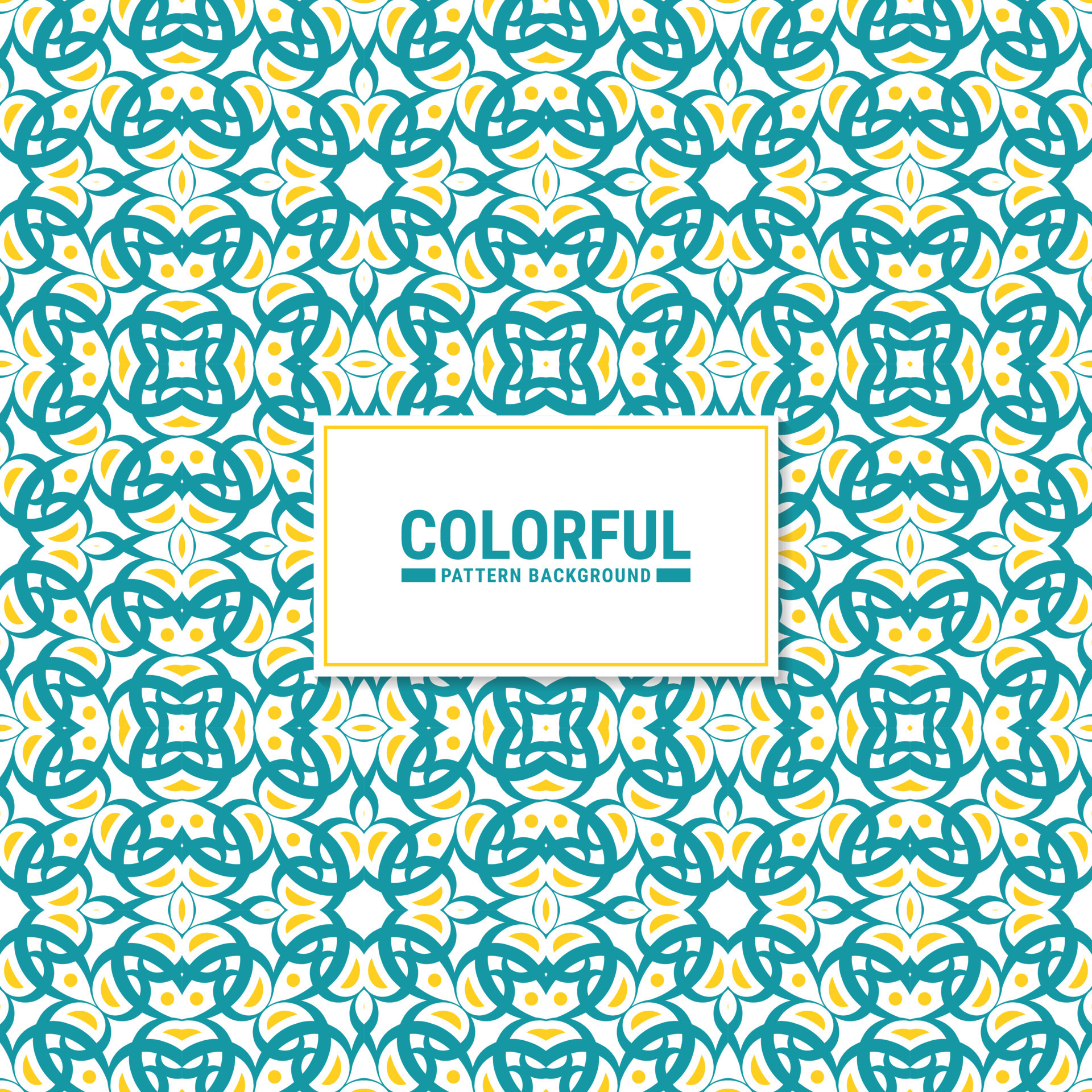 Colorful Abstract Geometric Pattern Design 24662709 Vector Art At Vecteezy