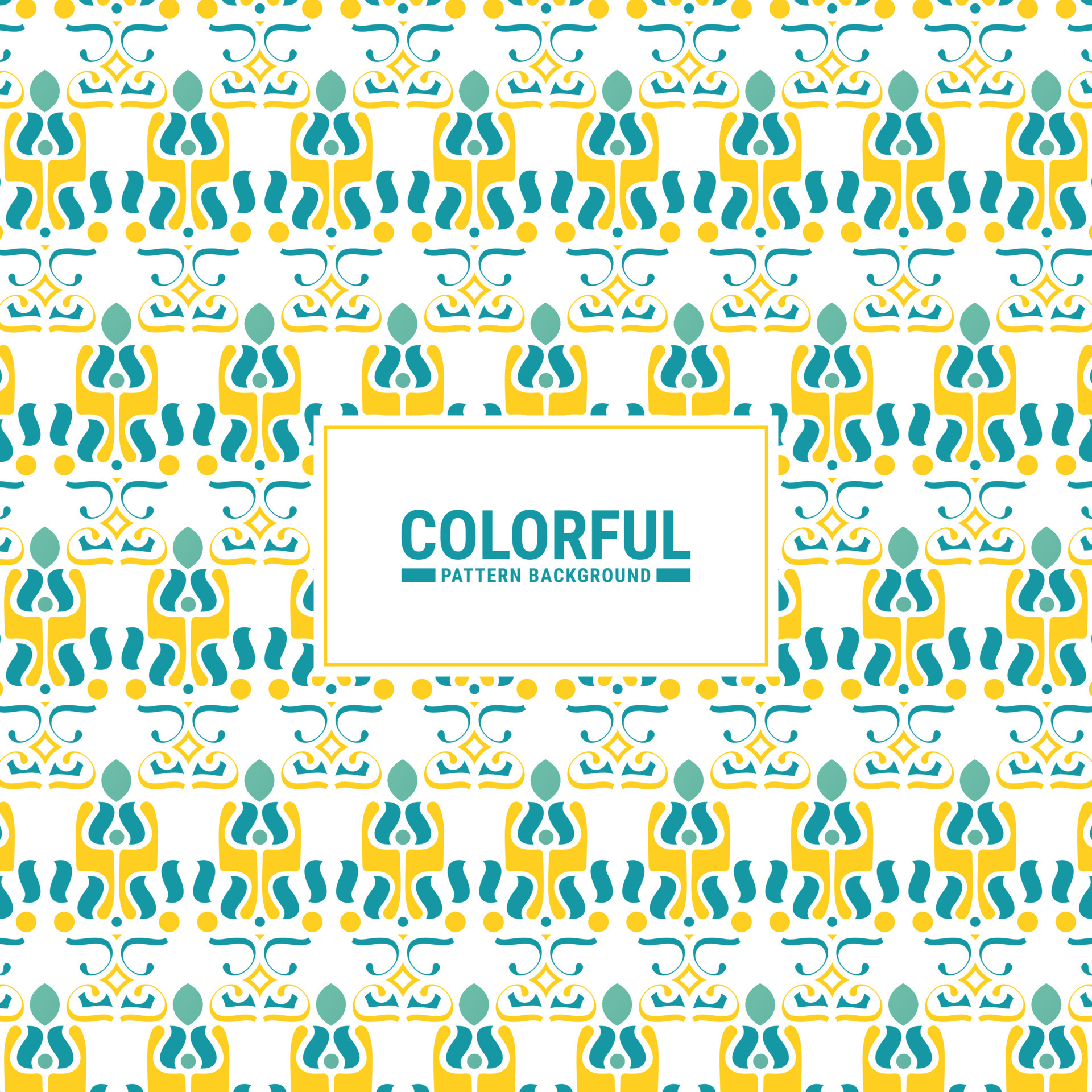 Colorful Abstract Geometric Pattern Design 24662747 Vector Art At Vecteezy