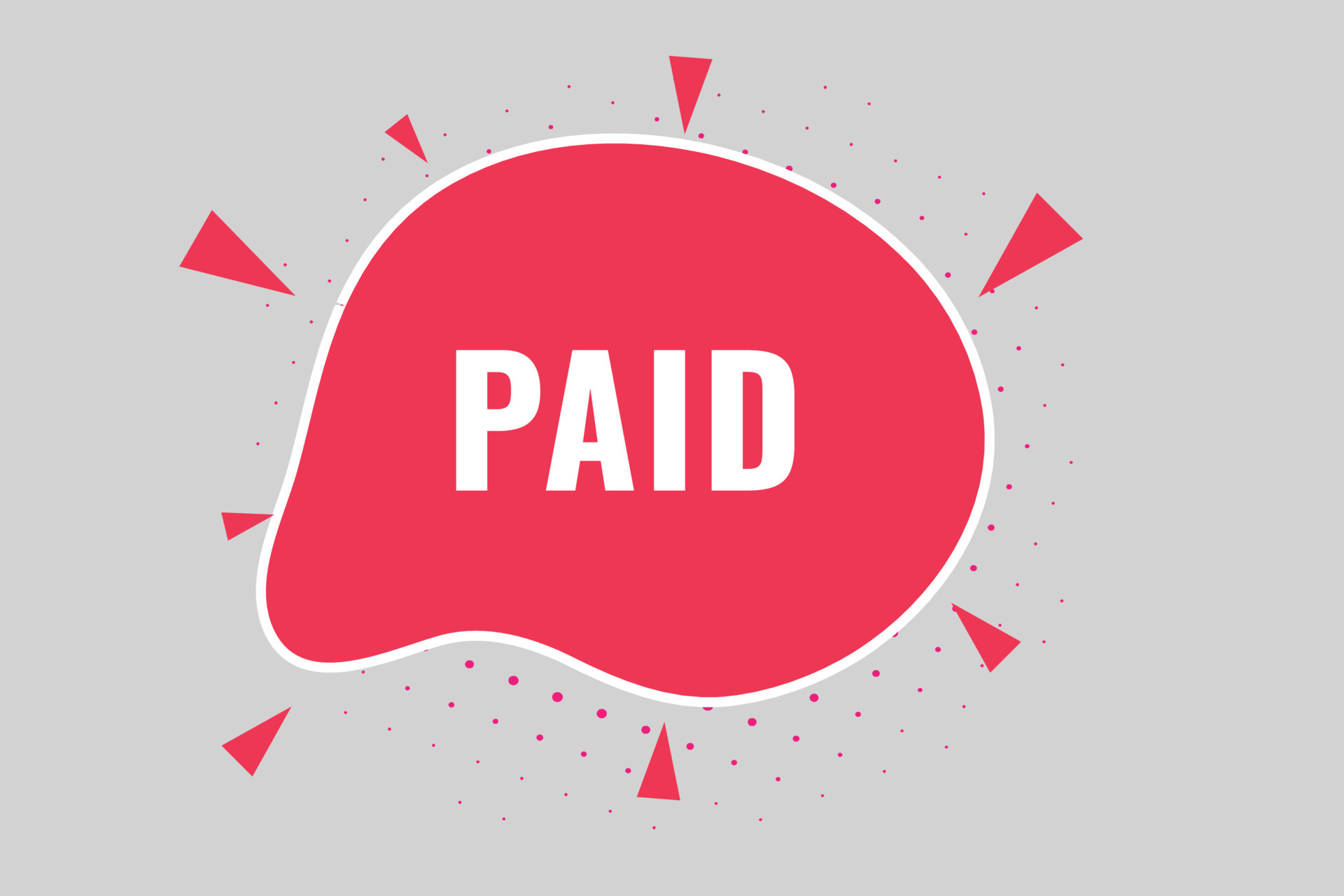 Paid Button. Speech Bubble, Banner Label Paid 24663197 Vector Art at ... Paid Button. Speech Bubble, Banner Label Paid 24663197 Vector Art at ...