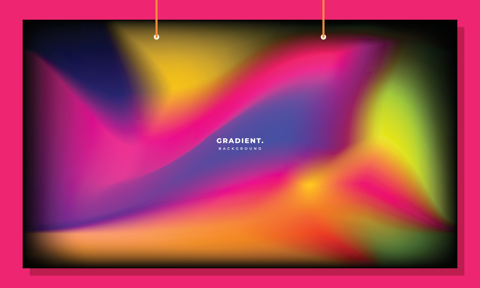 Colorful Fluid Gradient Mesh Background Template Copy Space Colour Gradation Backdrop Design