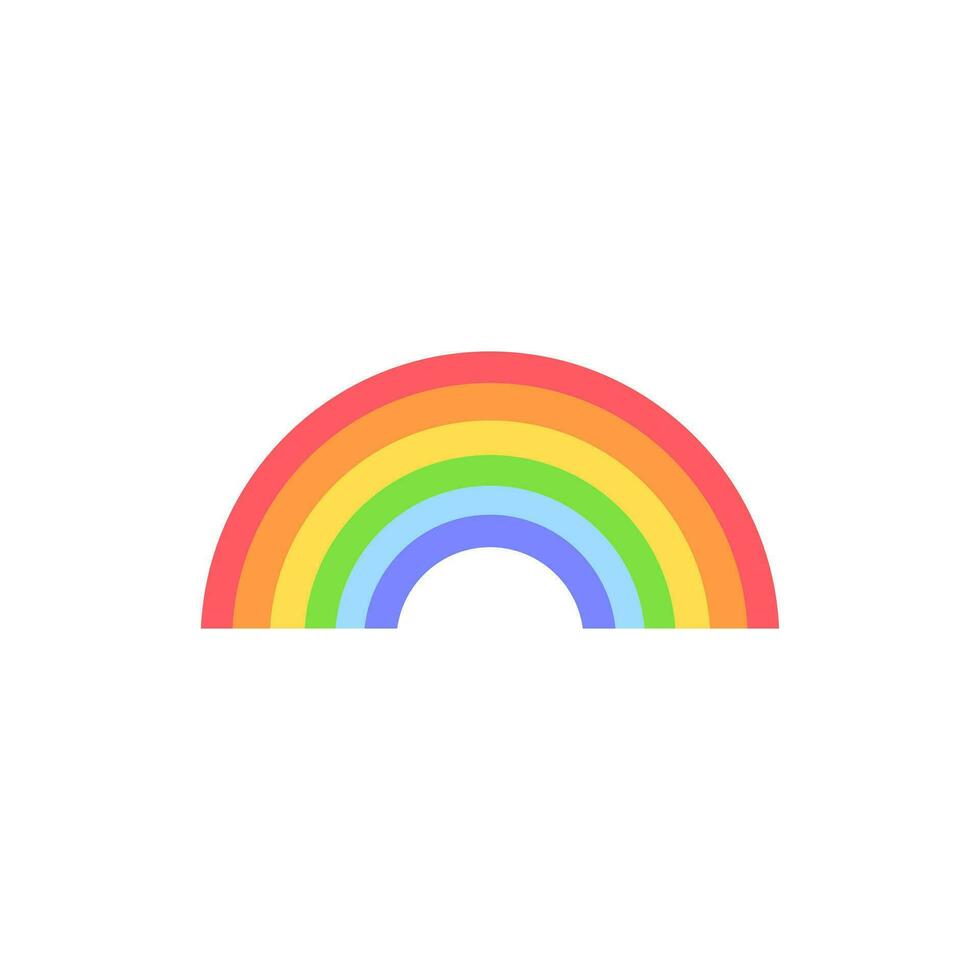 colorful rainbow icon vector illustration 24669349 Vector Art at Vecteezy