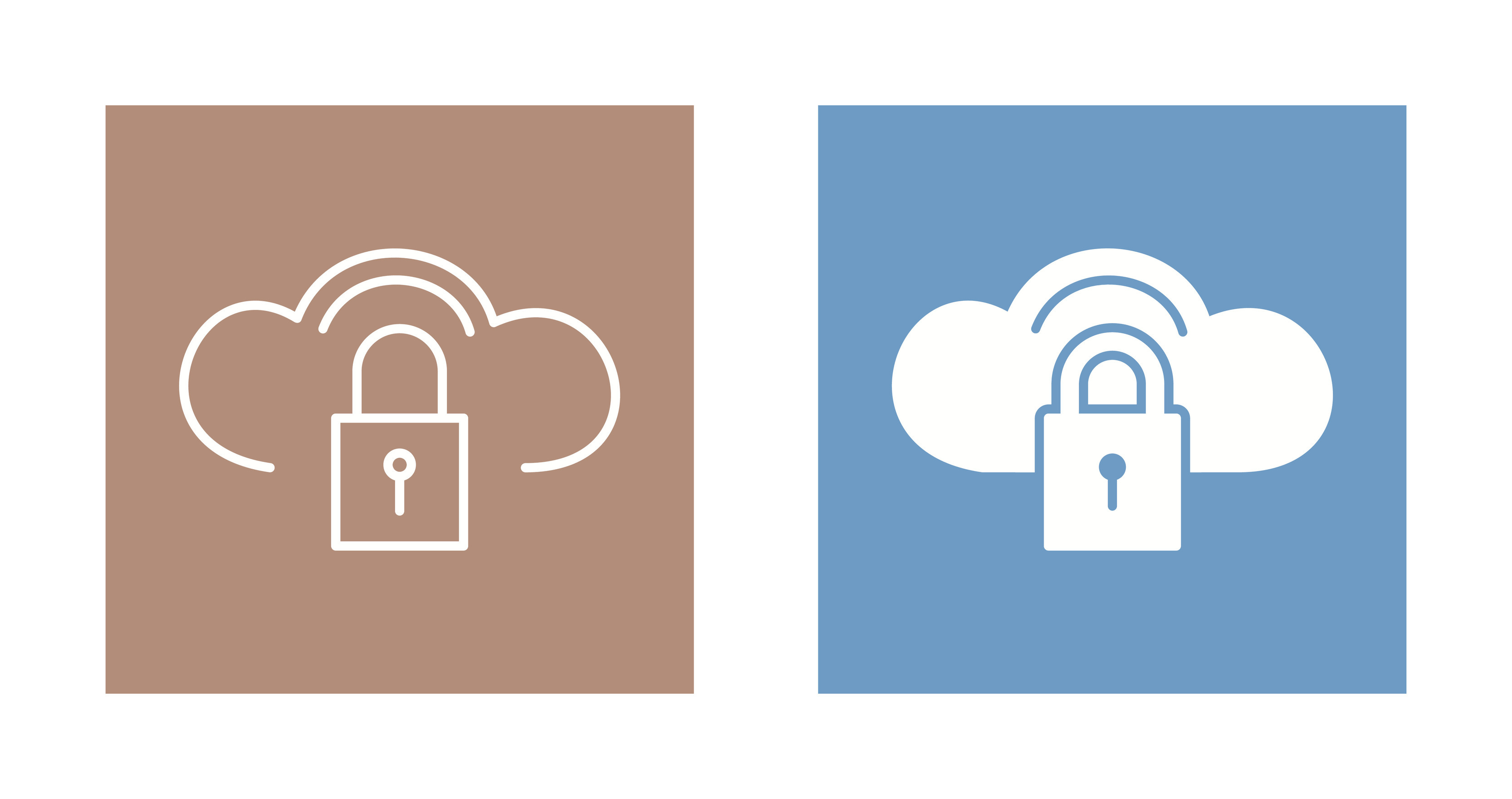 Secure Cloud Vector Icon 24670320 Vector Art at Vecteezy