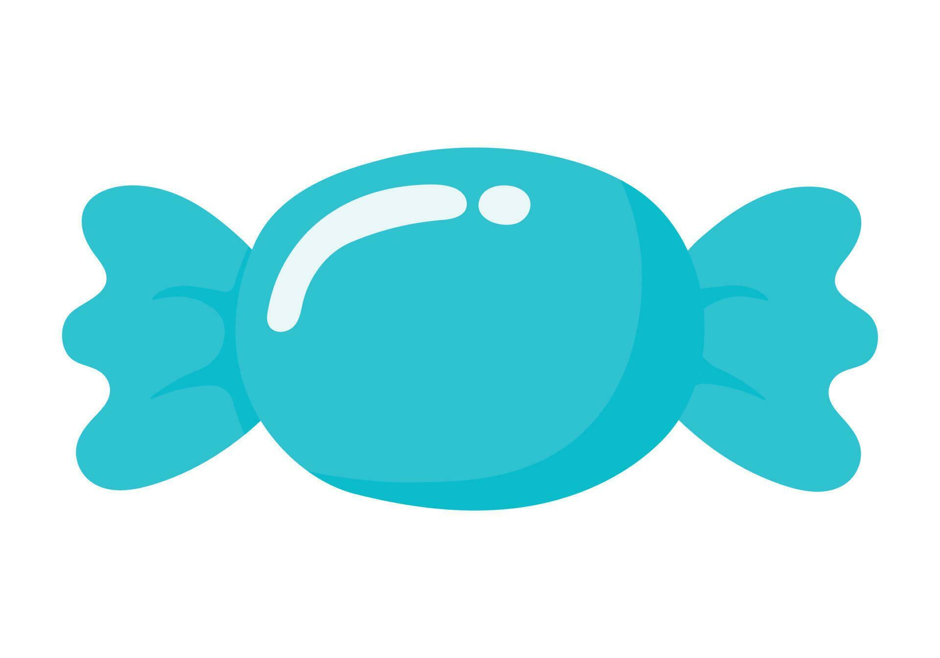 Blue Candy Wrapper Icon Clipart Cartoon Animated Vector 24672698 Vector ...