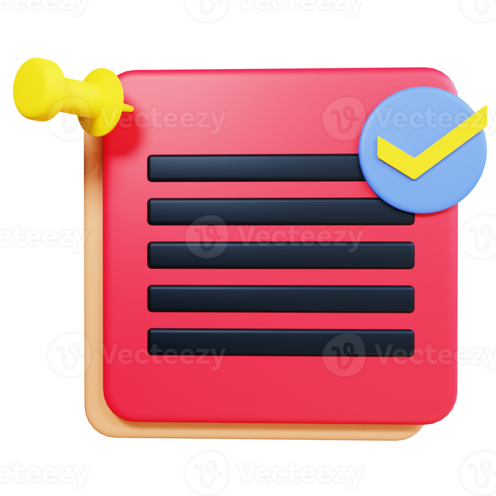 3D Rendering Check FIle icon object 24673383 PNG 3D Rendering Check FIle icon object 24673383 PNG