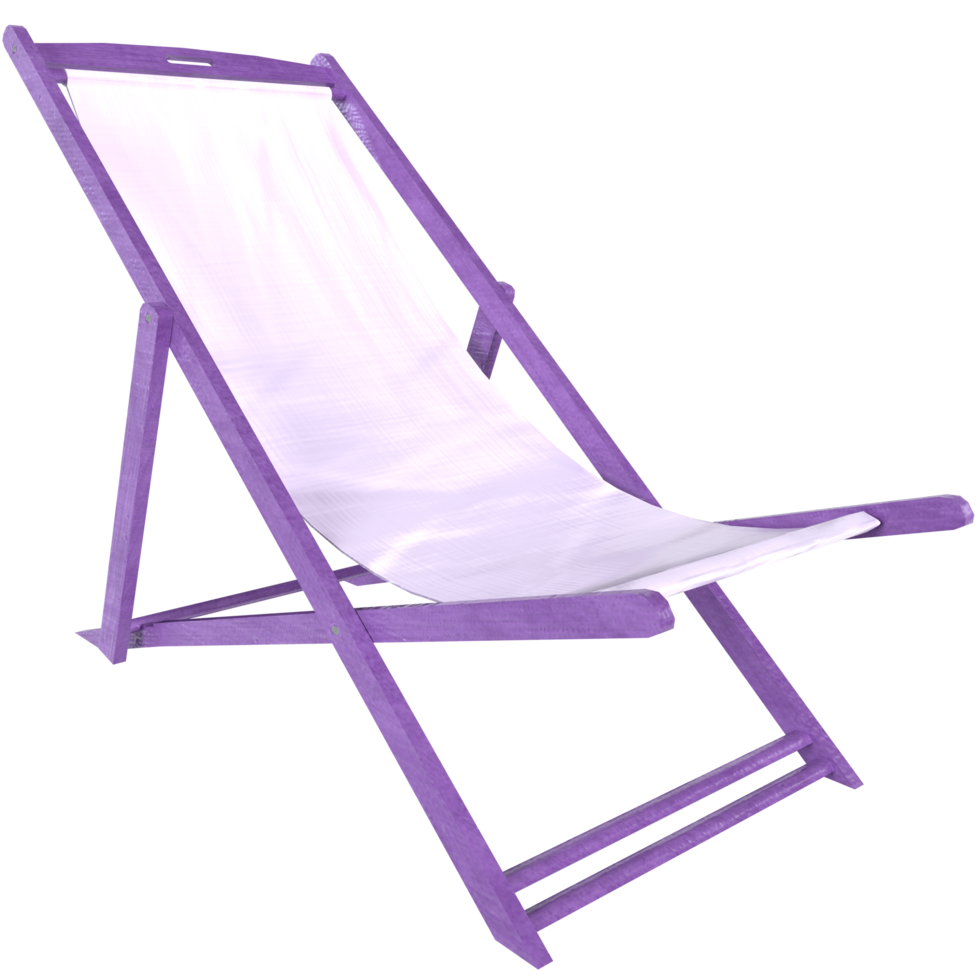 3d Rendering Of Beach Bed 24675233 Png