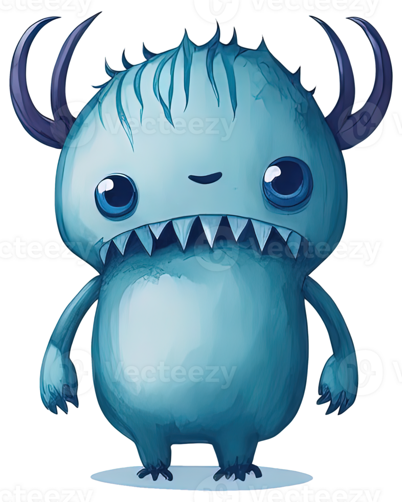Cute Monster Isolated 24679153 Png