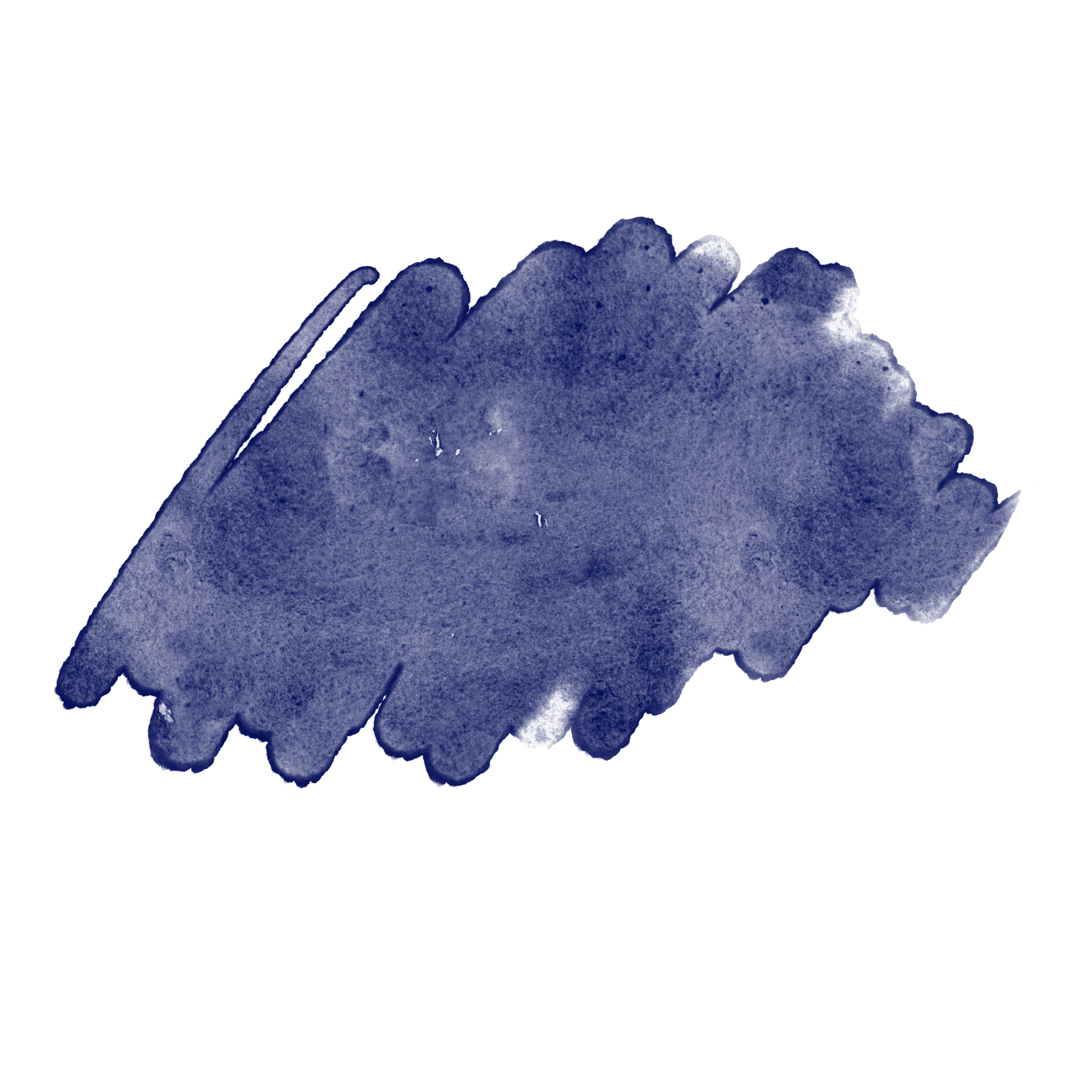 rectangle brush strokes watercolor blue 24679336 PNG