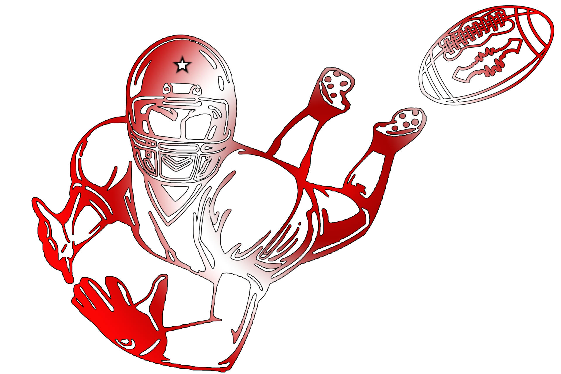 Icon Player Football Jump Catch Ball 24682047 Png