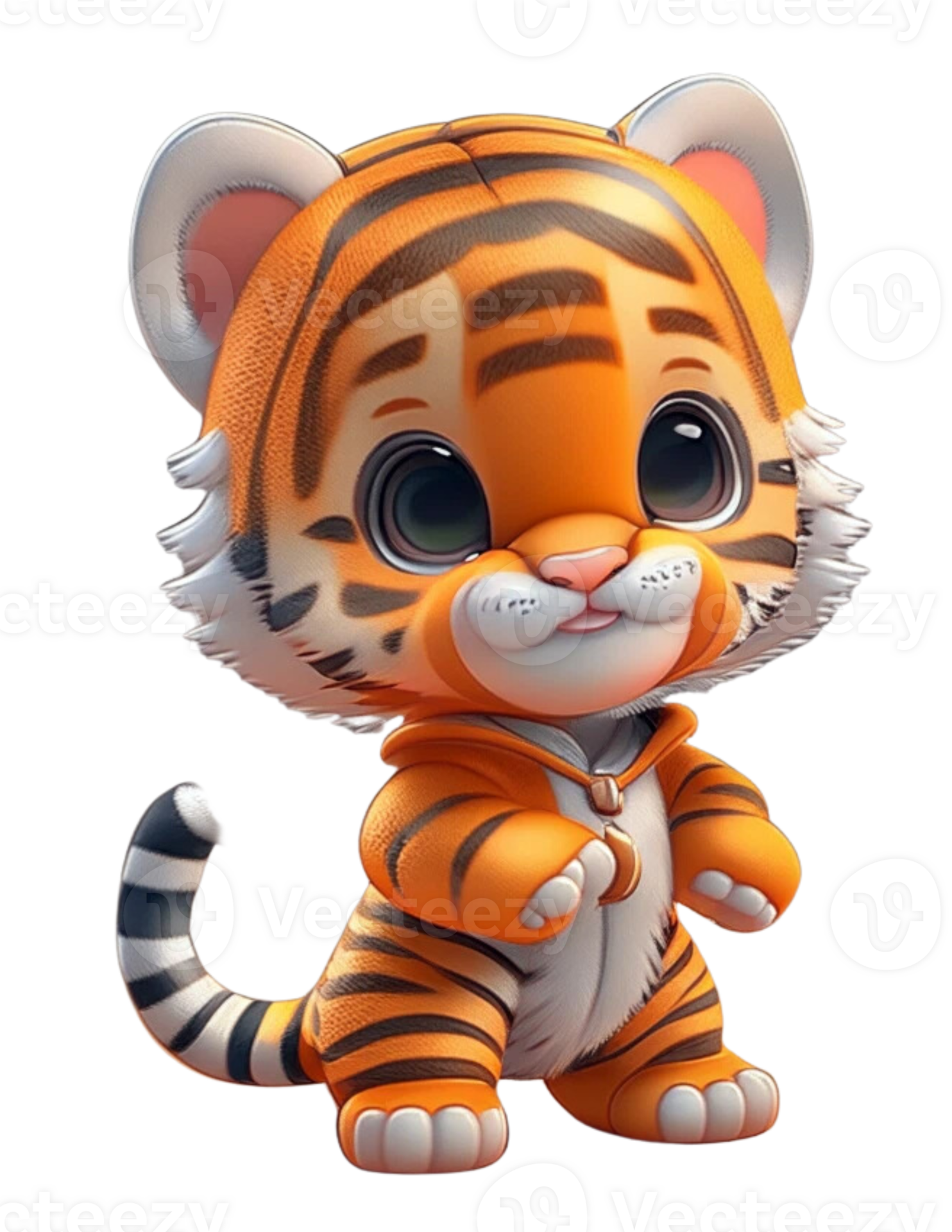 Baby Tiger Bedtime 24693361 PNG