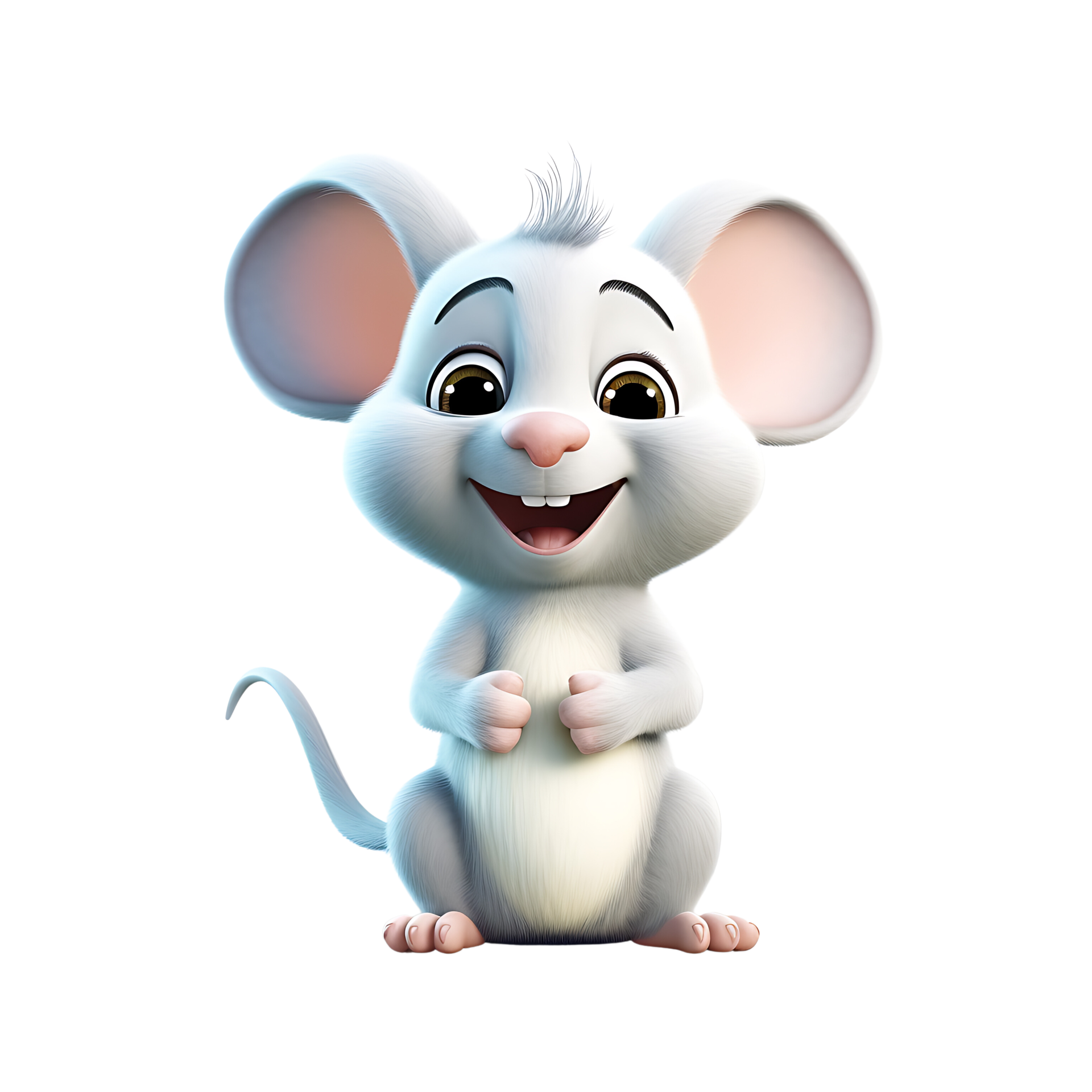 3D Realistic Cute Mouse 24693823 PNG 3D Realistic Cute Mouse 24693823 PNG