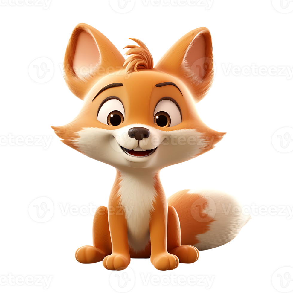 3D Realistic Cute Fox 24693879 PNG 3D Realistic Cute Fox 24693879 PNG
