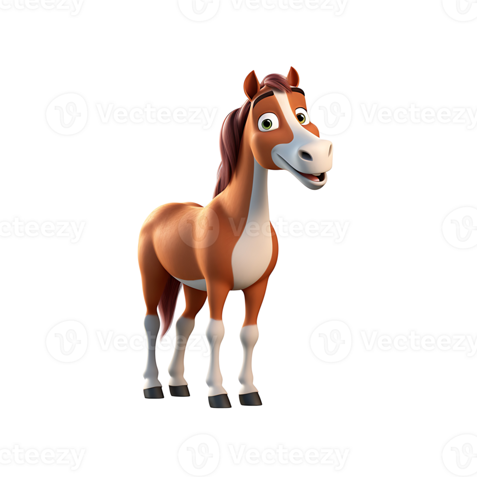 3D Realistic Cute Horse 24694061 PNG 3D Realistic Cute Horse 24694061 PNG