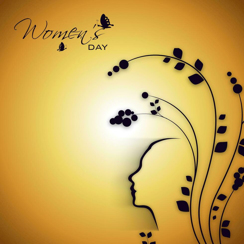 Contento De Las Mujeres Día Celebraciones Concepto Con Ilustración De