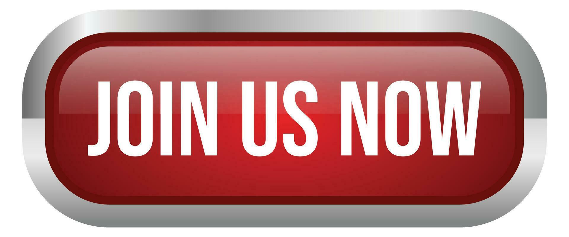 Join Now Button, Join Now Badge, Join Now Label Vector Illustration With 3D Glossy Style, Push ...