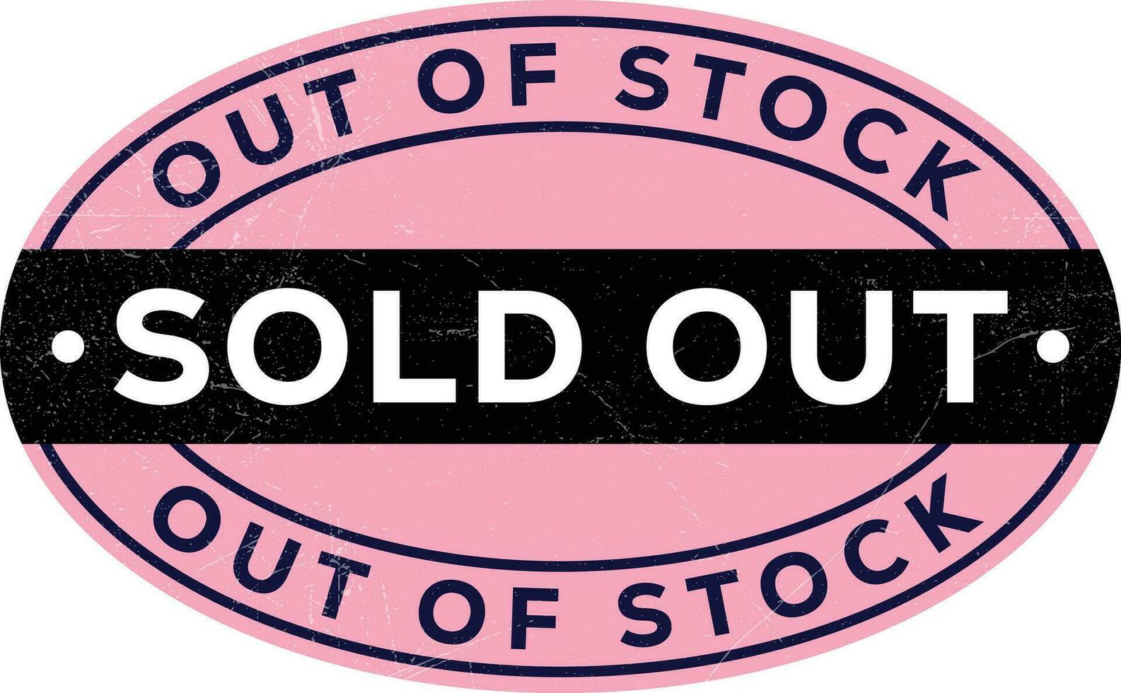 Sold Out Stamp, Sold Out Sign, Sold Out Vector, Emblem, Logo, Rubber ...