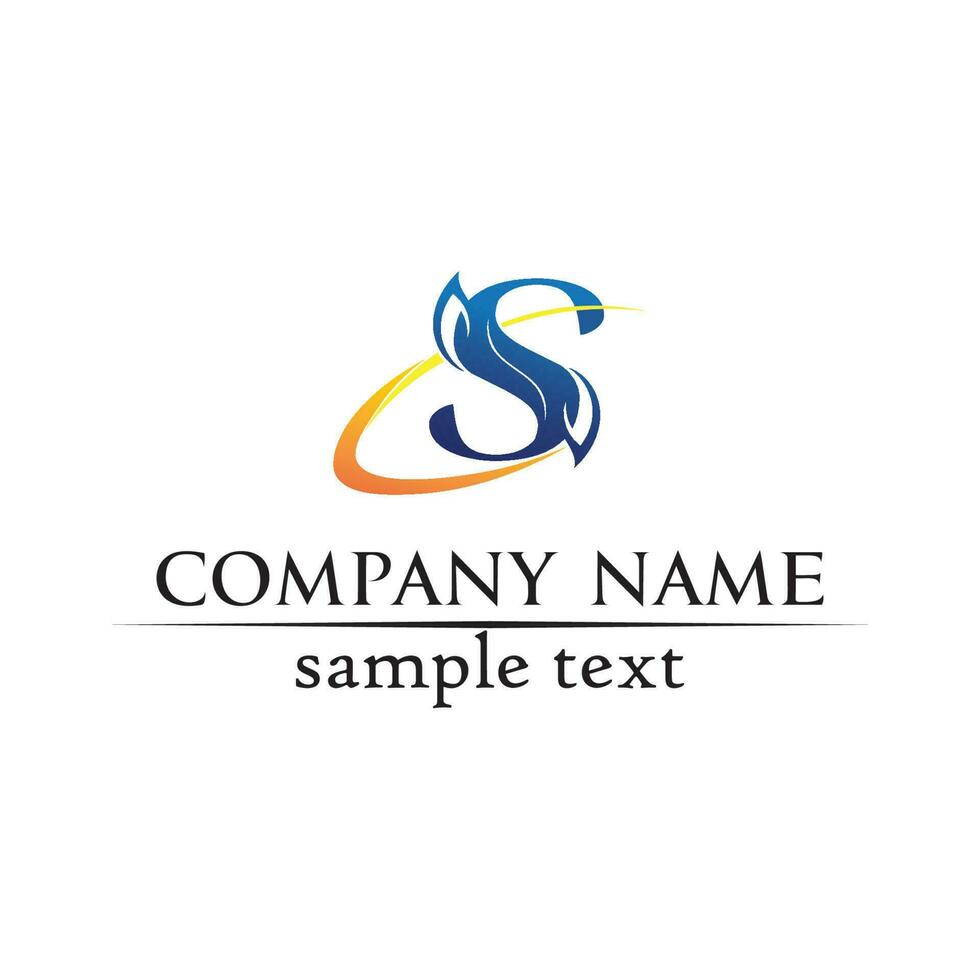 diseño de vector de diseño de logotipo de letra s corporativa ... diseño de vector de diseño de logotipo de letra s corporativa ...