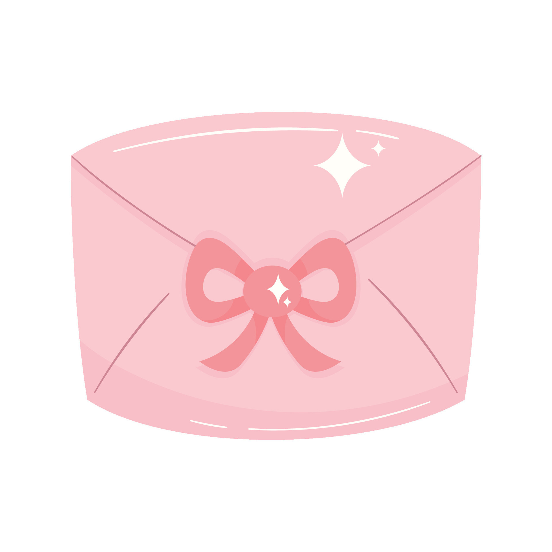 pink envelope love with ribbon 24709457 Vector Art at Vecteezy
