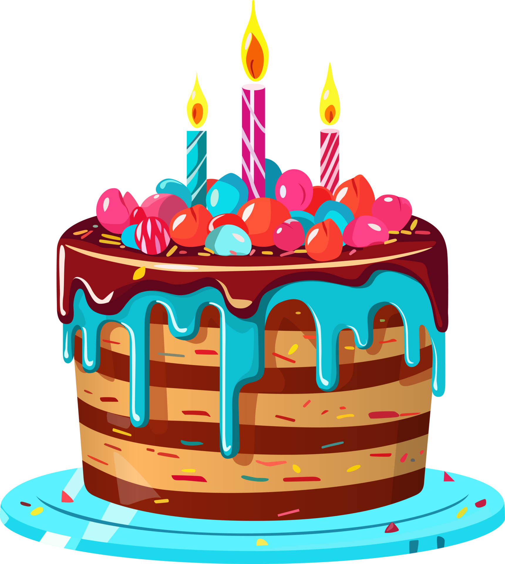 Birthday Cake Vector Illustration EPS10 24742824 PNG Birthday Cake Vector Illustration EPS10 24742824 PNG