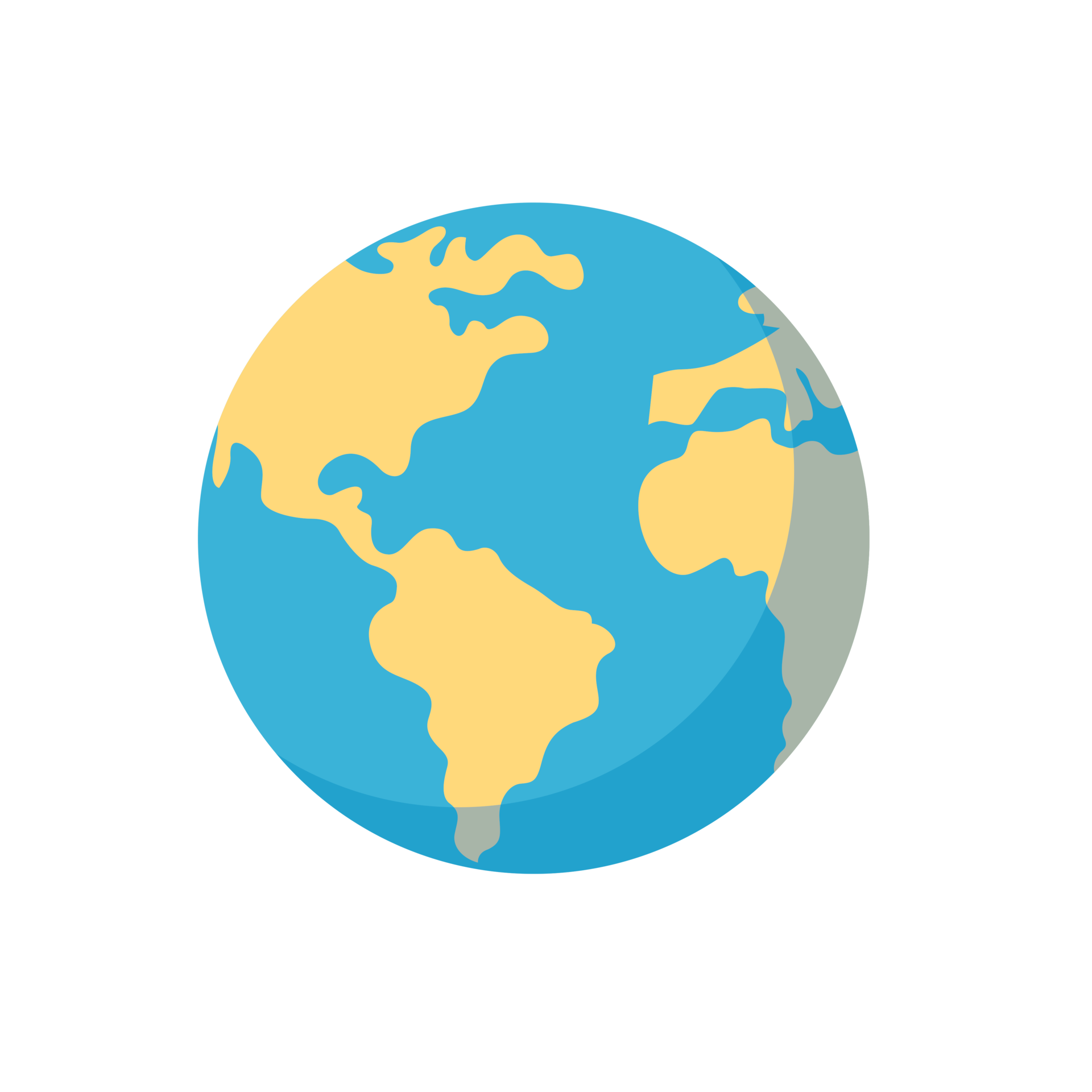 Globe Icon Flat Png