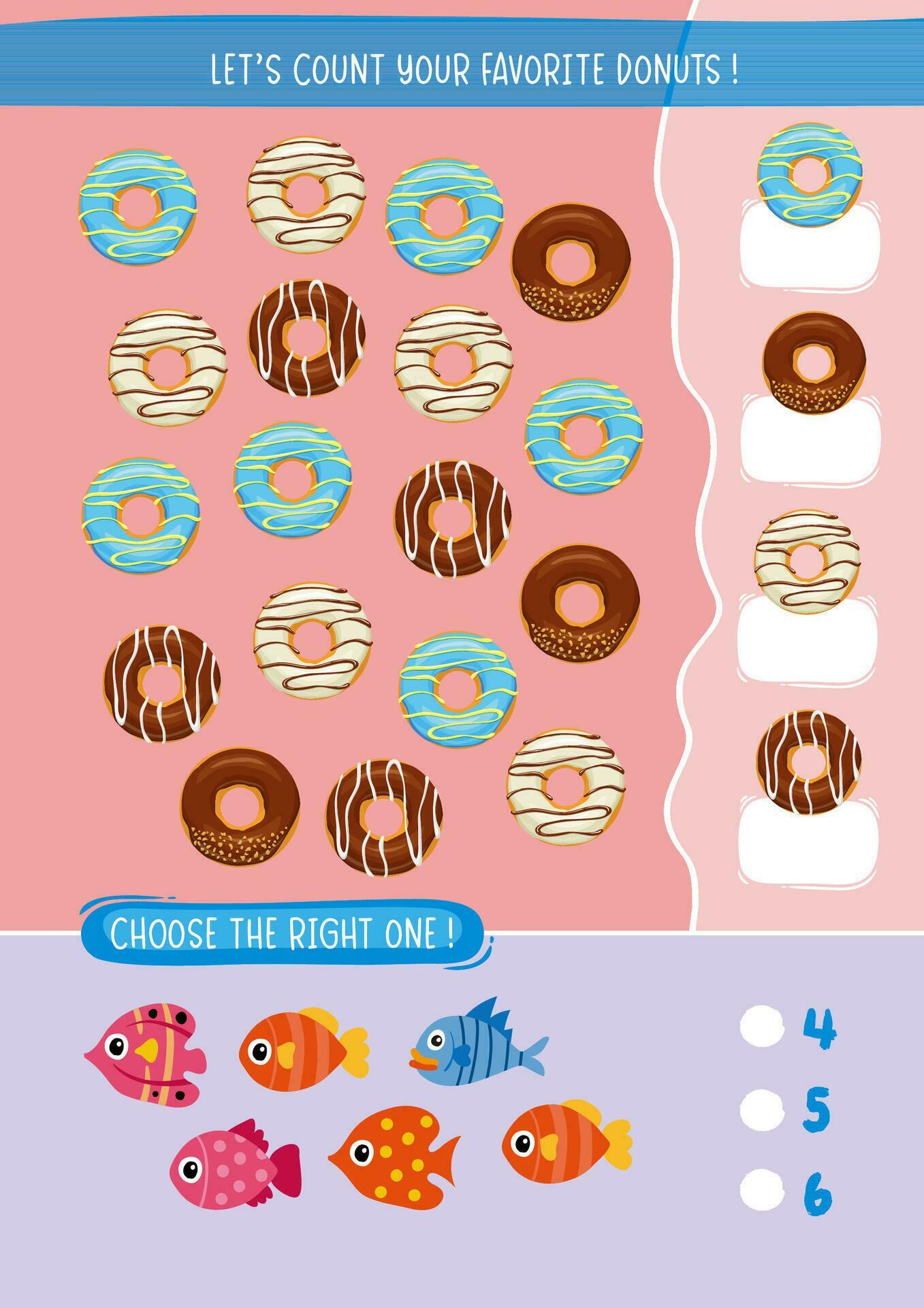 nursery worksheet, learning to count and tracing numbers 24757888 ...