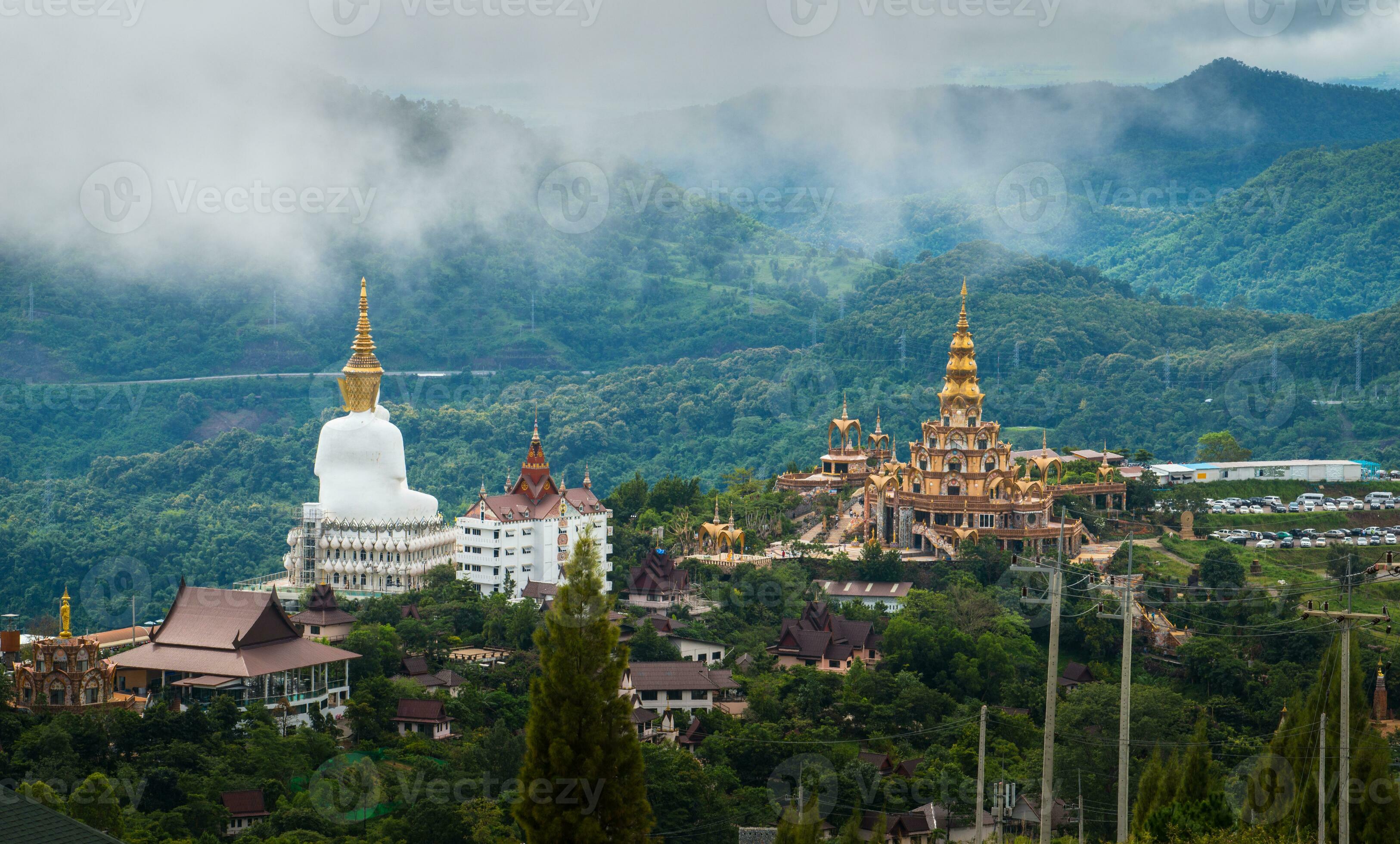 Wat Pha Sorn Kaew view from the back located in Petchabun province of Thailand. 24758922 Stock ...