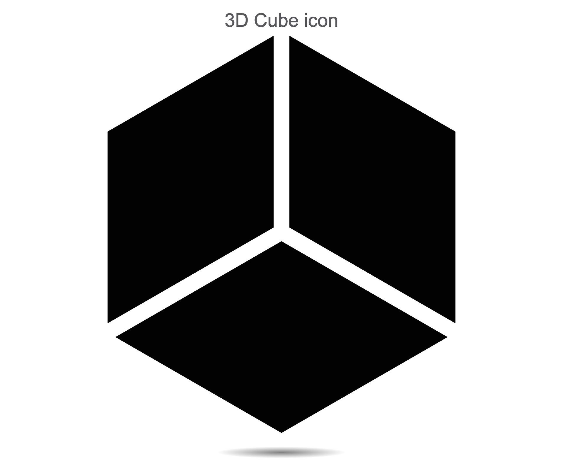 3d Cube Icon 24760522 Vector Art At Vecteezy