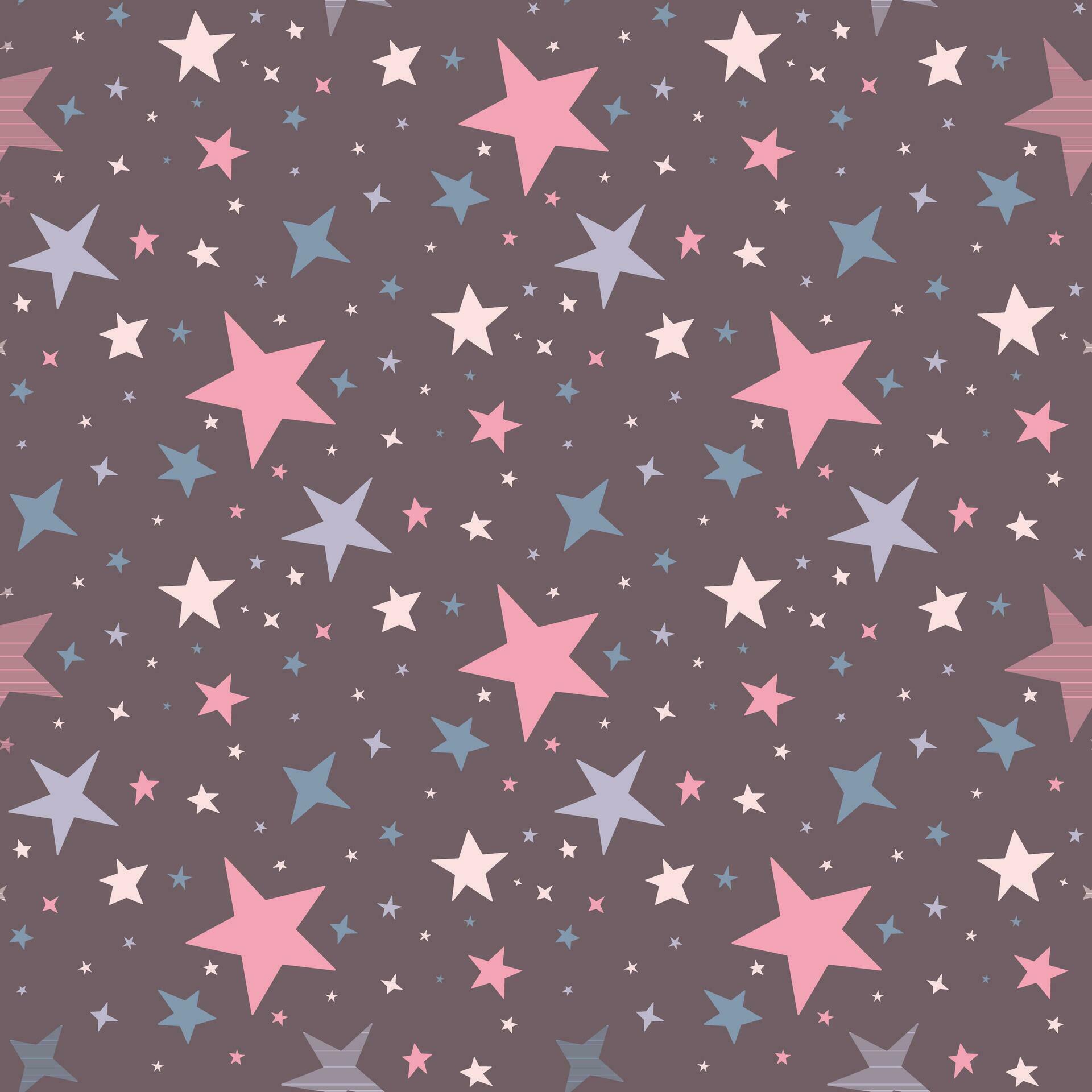 starry doodle pattern 24762911 Vector Art at Vecteezy