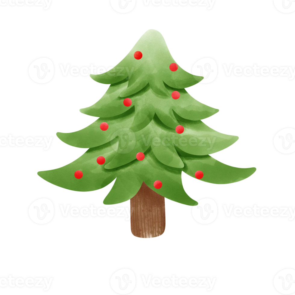 Christmas Tree Decorations With Cherries 24763508 Png