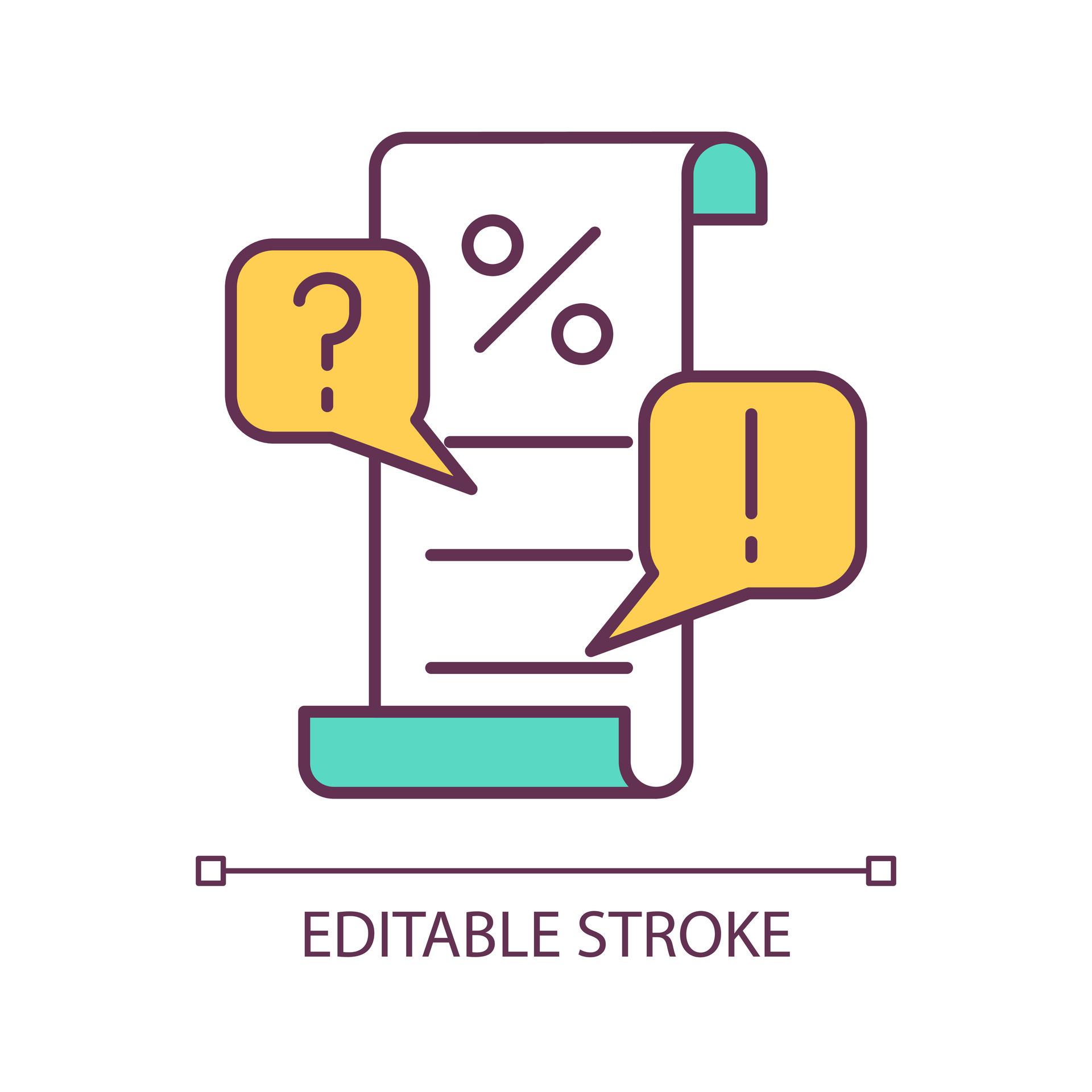 Assessment with financial withholding RGB color icon. Employee paycheck ... Assessment with financial withholding RGB color icon. Employee paycheck ...