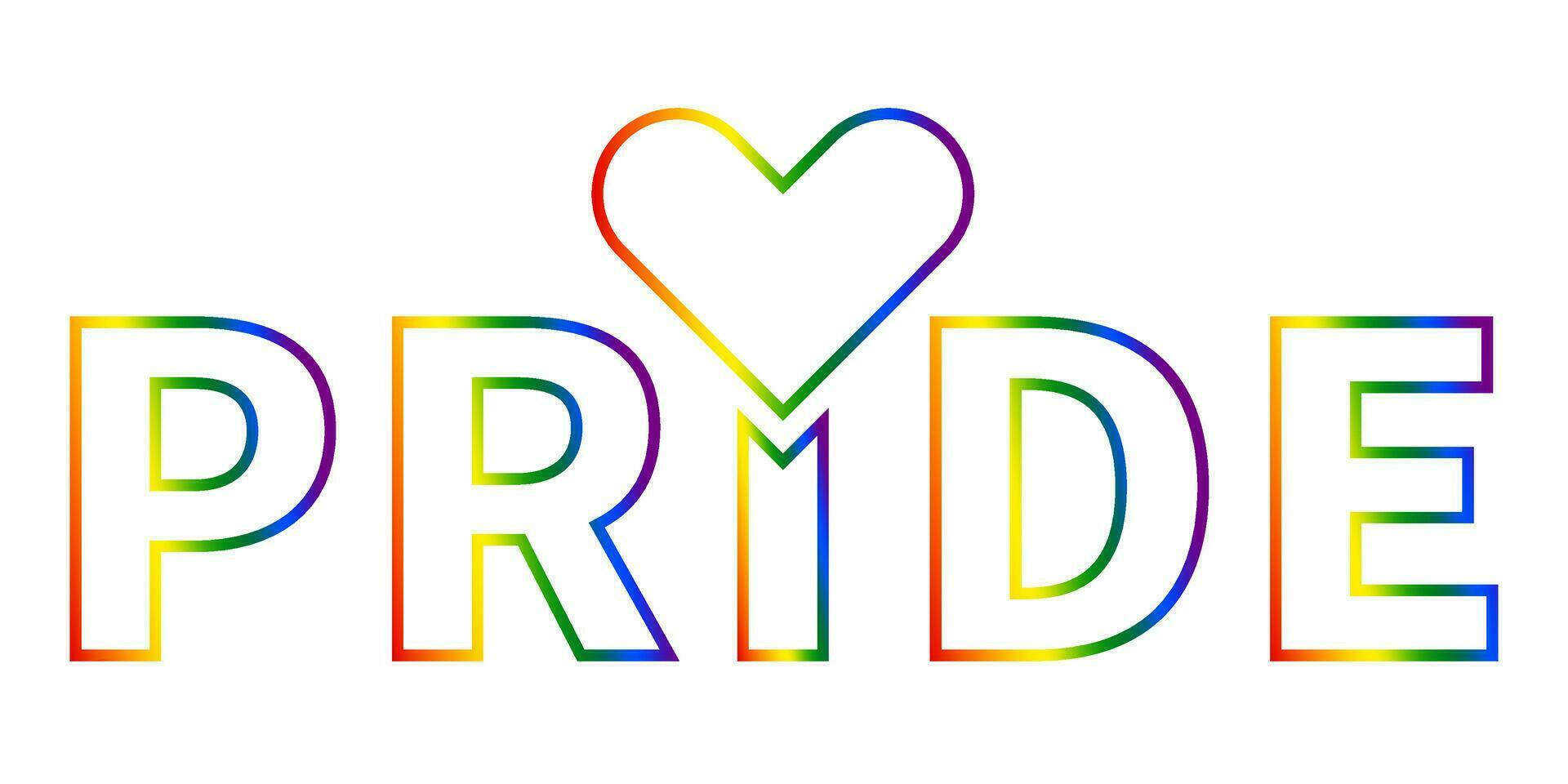 Pride Lgbt Element Clip Art Colorful Rainbow Lgbtq Pride Month