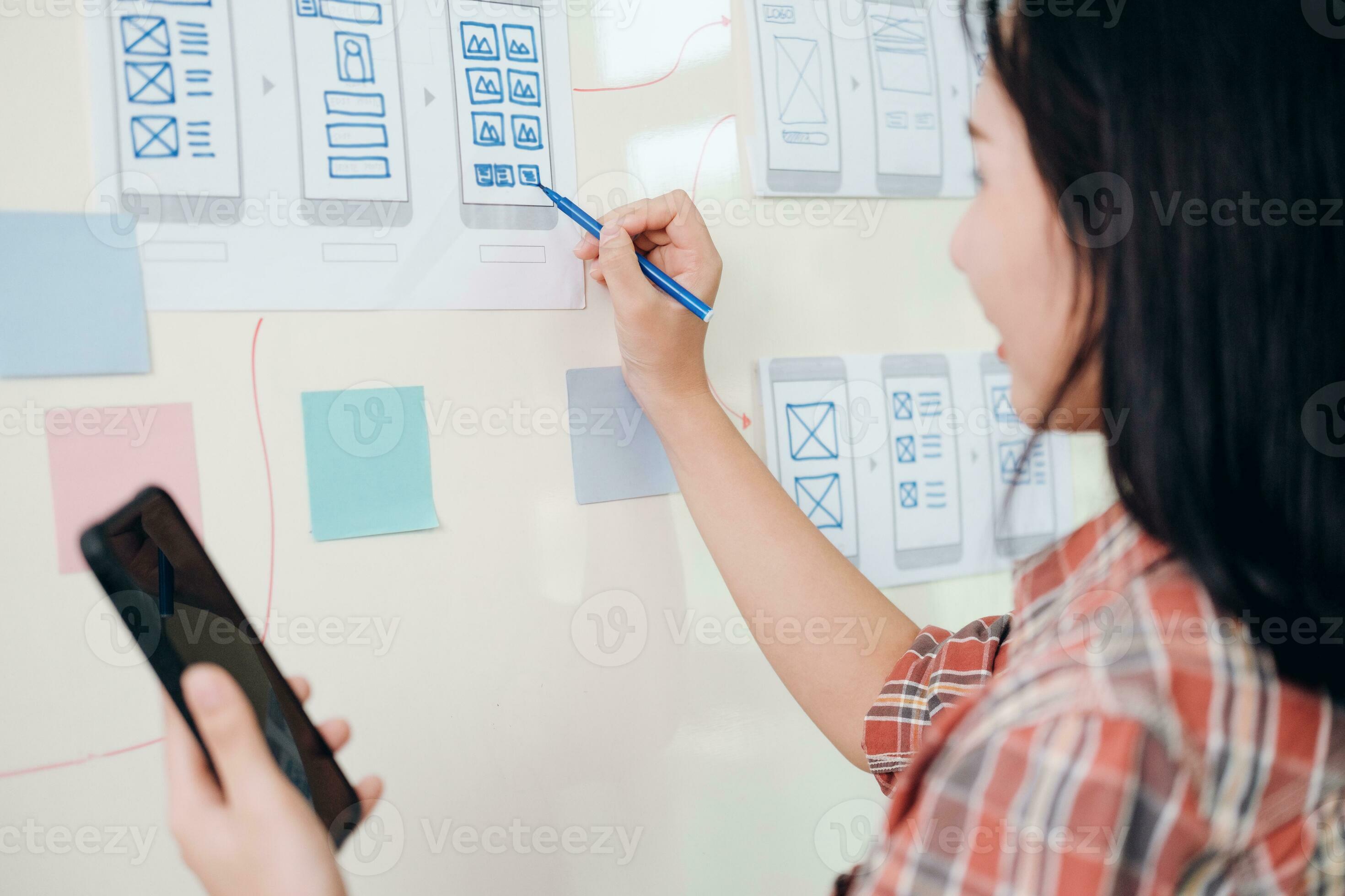 UX UI and Programming development technology. 24770375 Stock Photo at ...