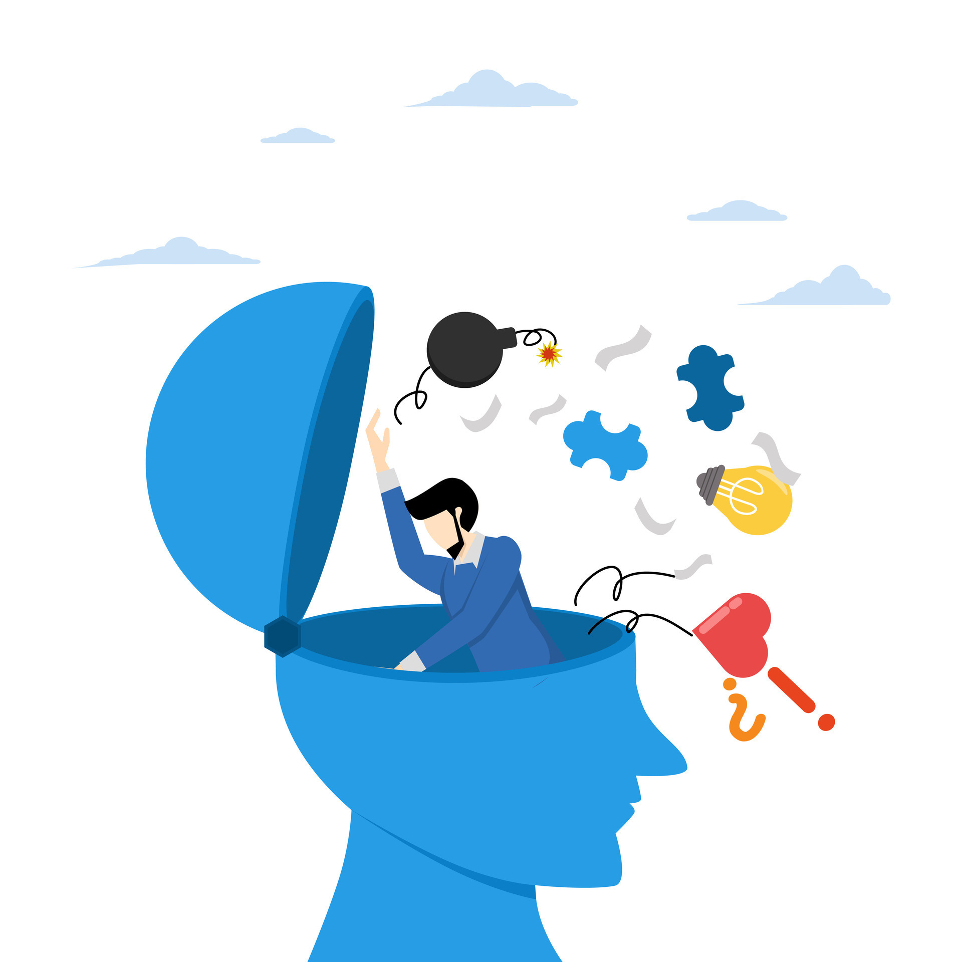 Tidy up your mind, improve creative thinking ability, free memory ...