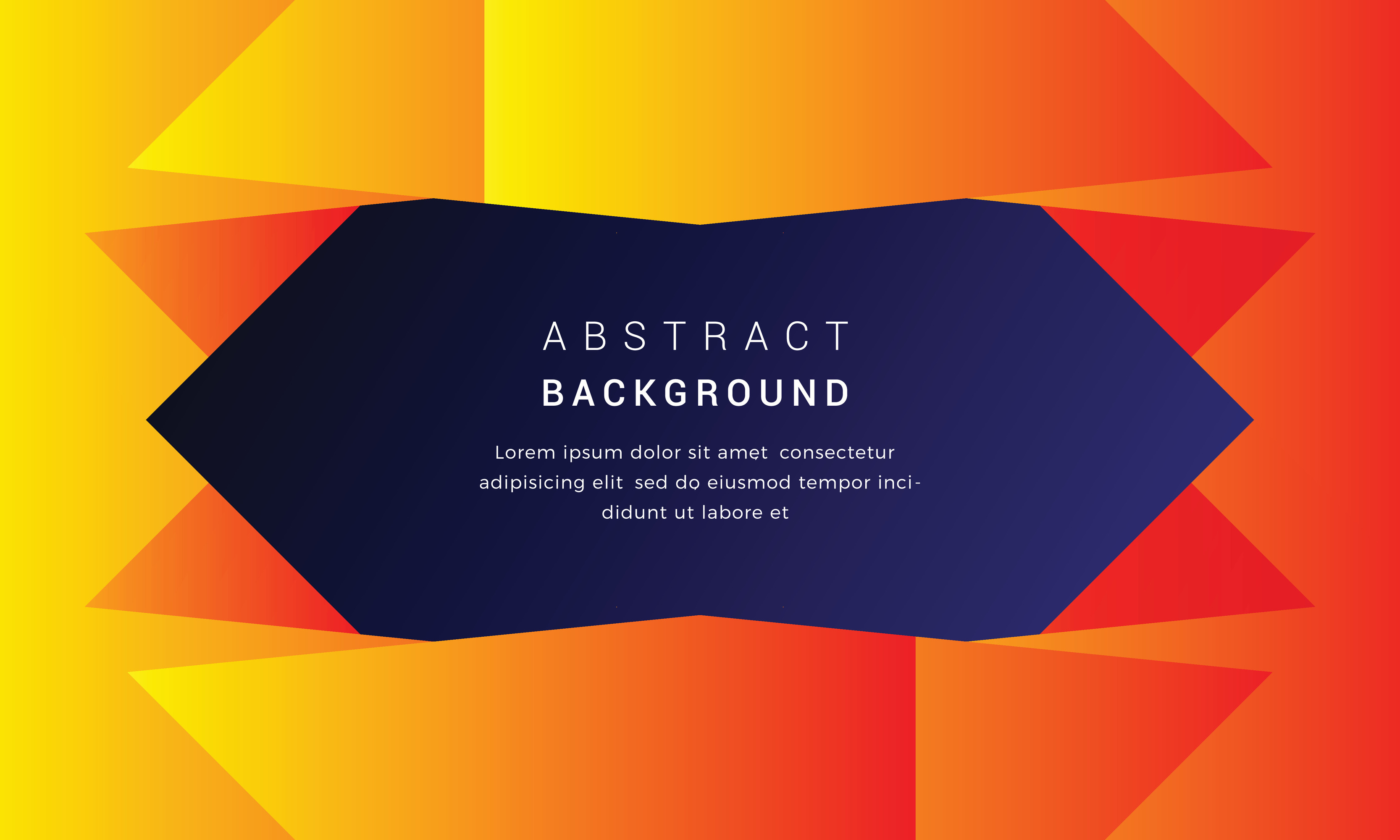Yellow gradient background design. Orange vector abstract background ... Yellow gradient background design. Orange vector abstract background ...