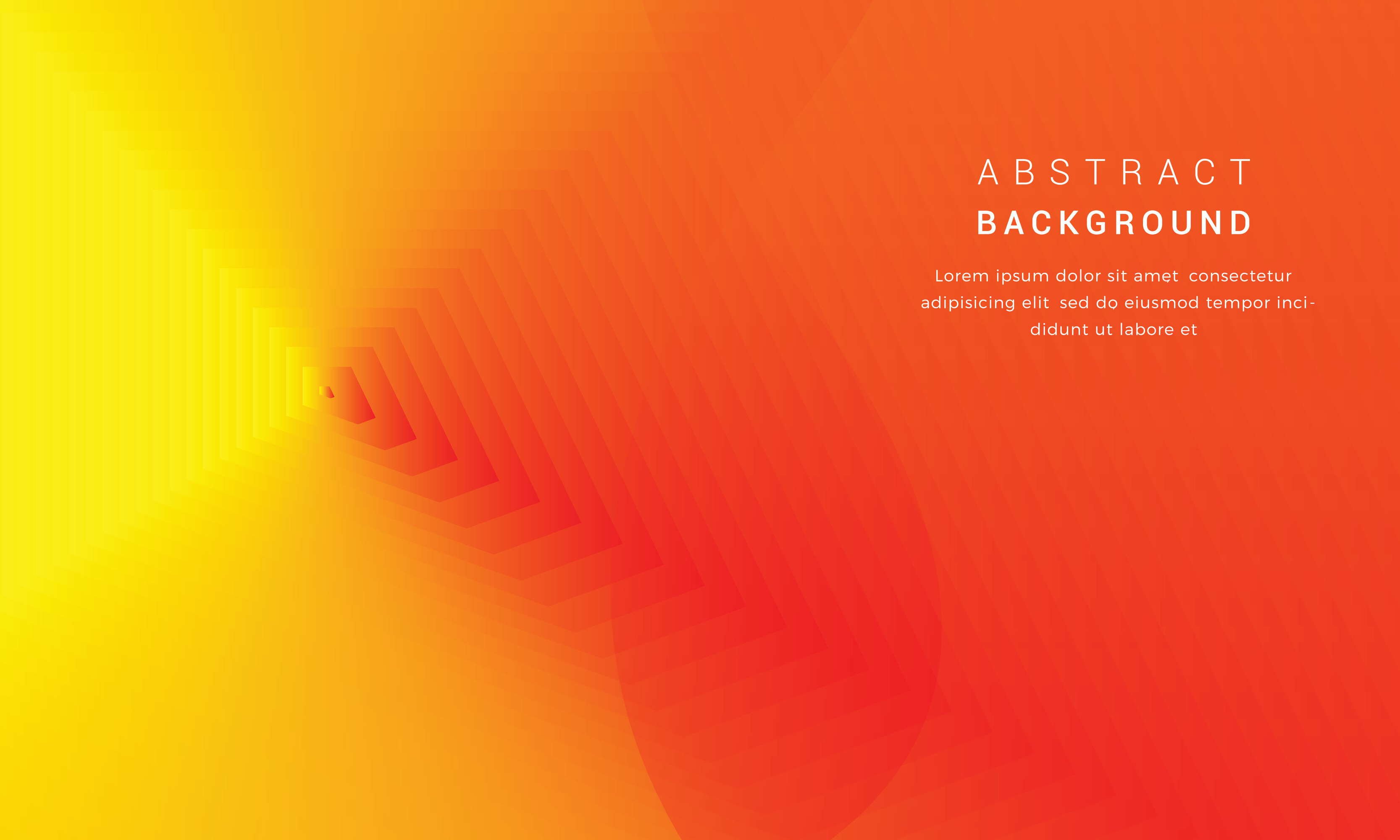 Yellow Gradient Background Design Orange Vector Abstract Background