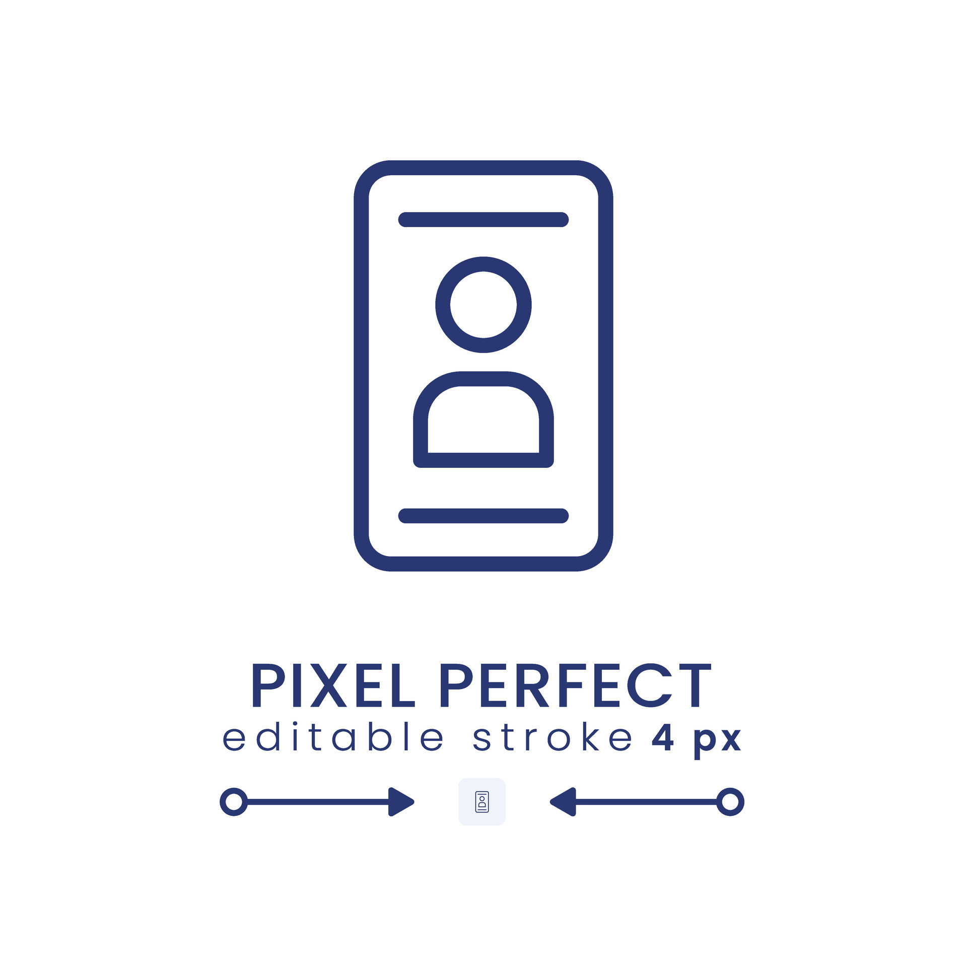 Personal profile linear desktop icon. Mobile authentication. Identity ... Personal profile linear desktop icon. Mobile authentication. Identity ...