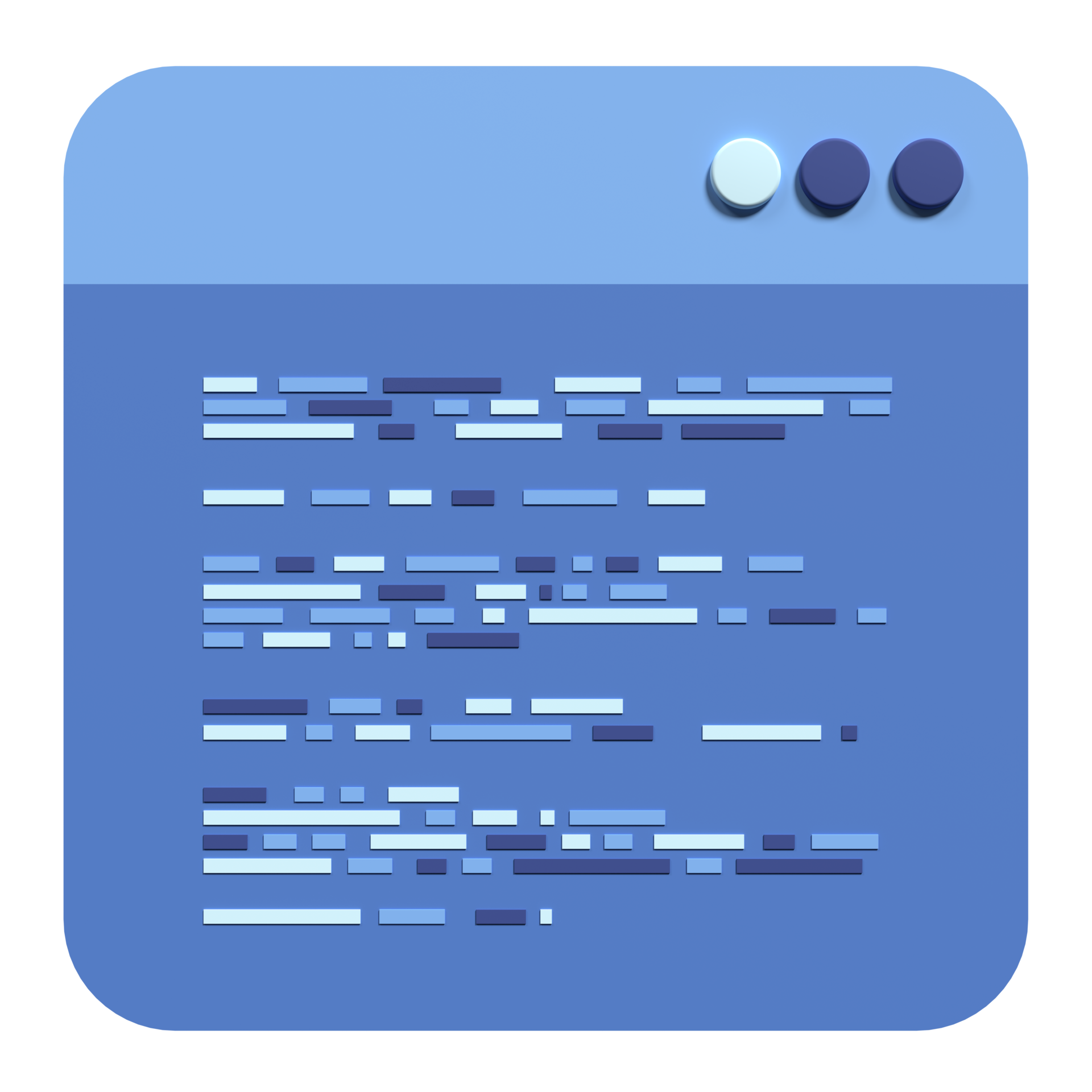 3d Render Coding Icon Coding Screen 3d Rendering Programming With Syntax Code 3d Render