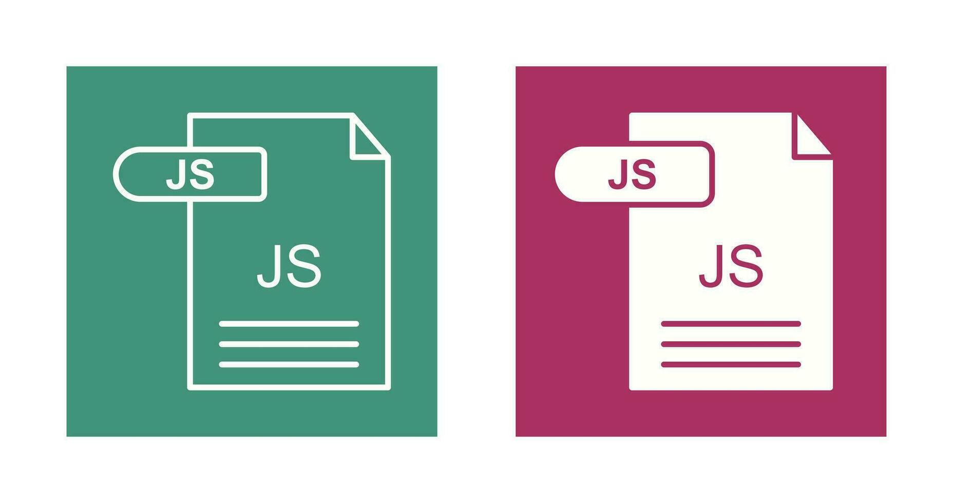 JS Vector Icon 24780118 Vector Art at Vecteezy