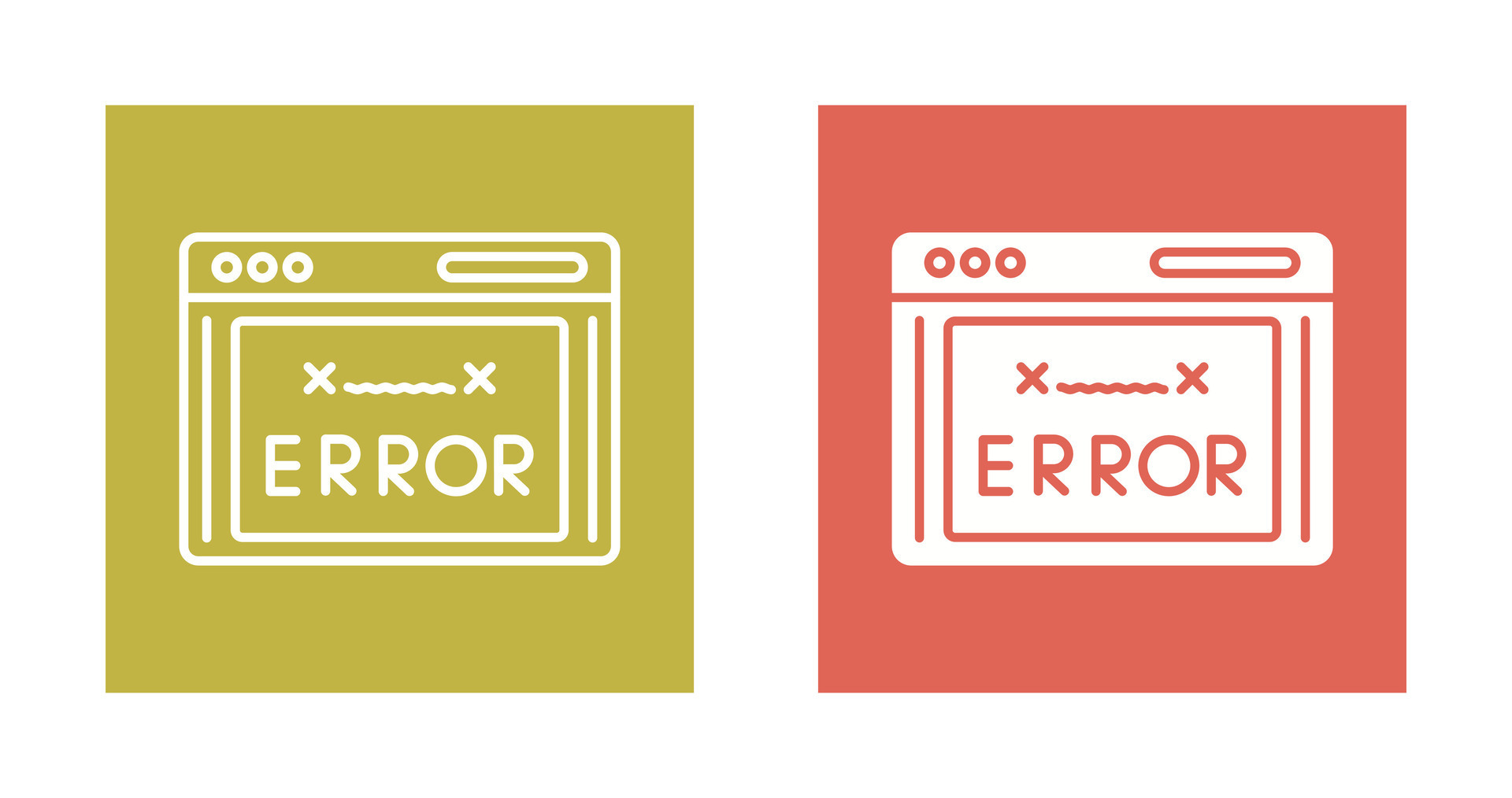 icono de vector de código de error 24782229 Vector en Vecteezy